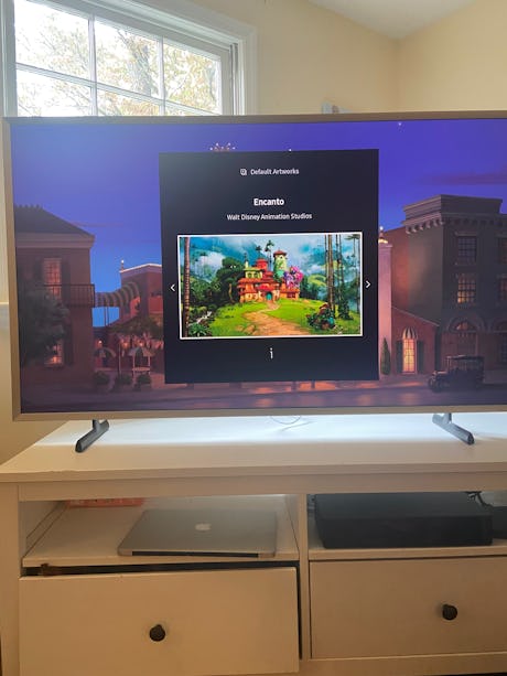 The Samsung Disney Frame TV Features 100 Pieces Of Disney Art For The ...