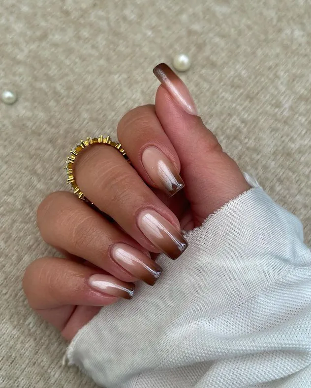 Two-Tone Chrome Nails Are Taking Over BeautyTok