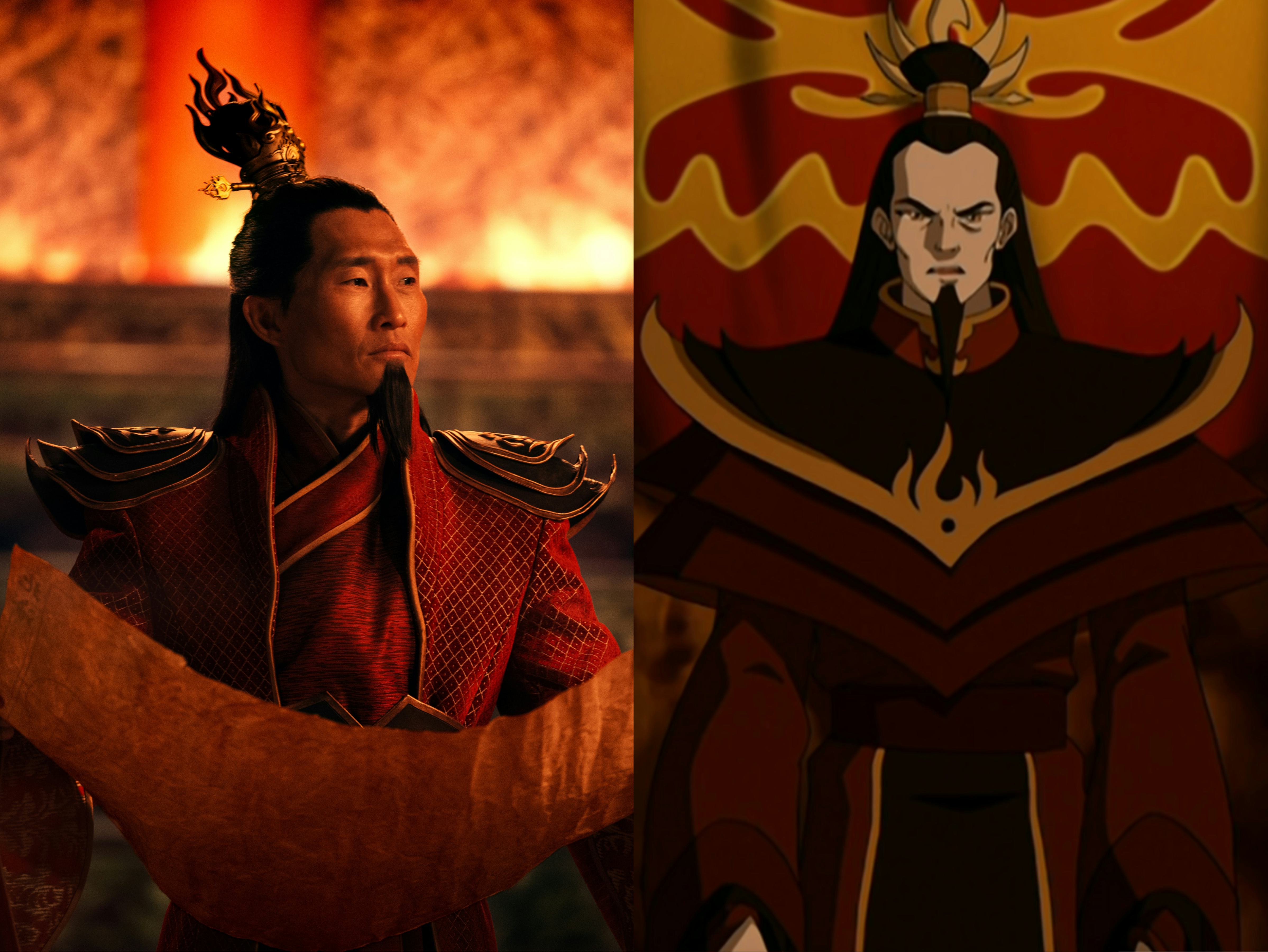 'Avatar: The Last Airbender' Characters & Actors In Side-By-Side Photos