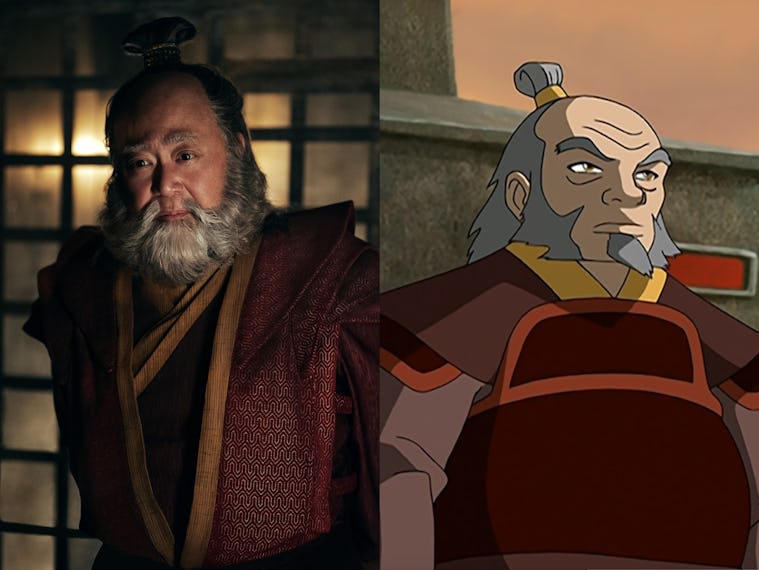 'Avatar: The Last Airbender' Characters & Actors In Side-By-Side Photos