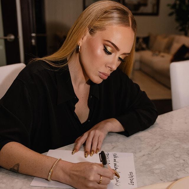 Adele's Best Manicures Are Both Boldly Experimental & Totally Timeless