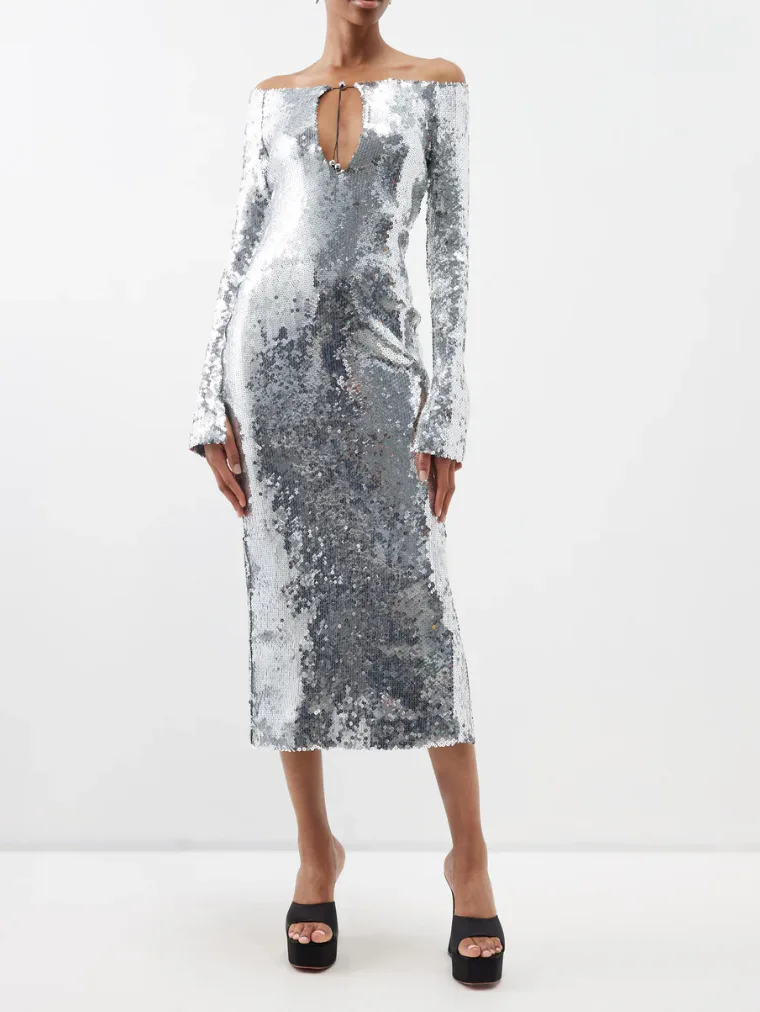 The Best Sparkly Dresses To See You Through Holiday Party Season