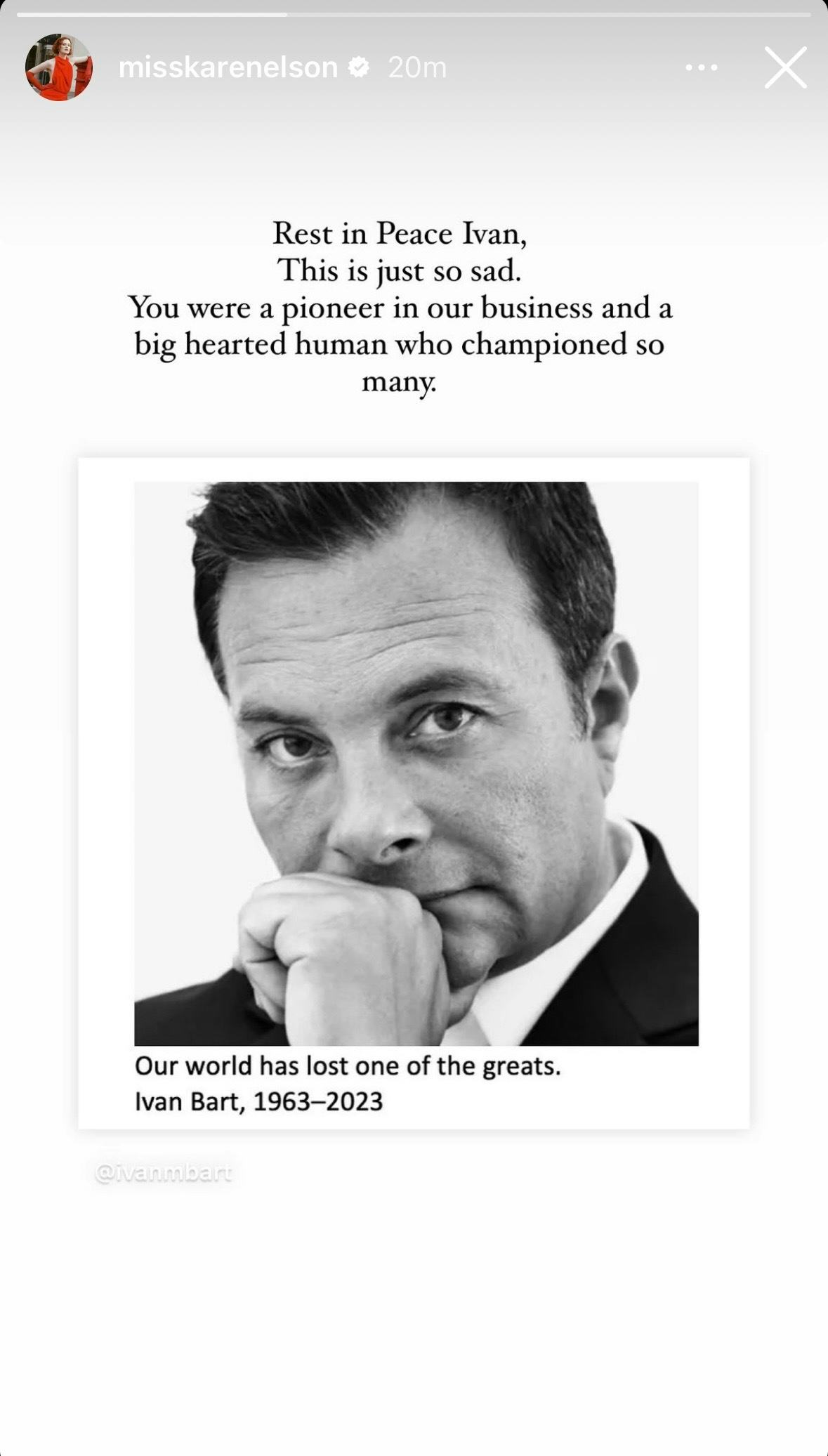 IMG Models' Ivan Bart Has Died at 60—Gigi Hadid, Naomi Campbell & More ...