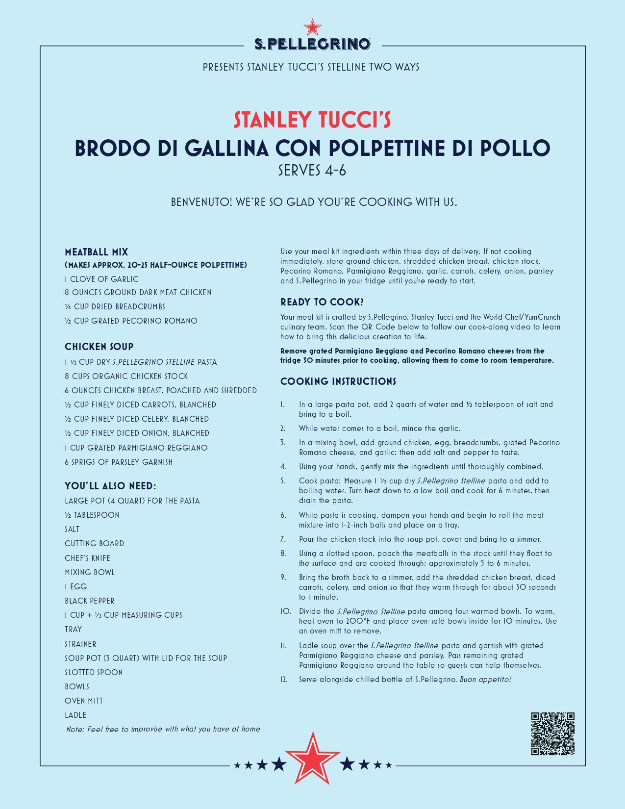 Stanley Tucci On Food Traditions, Cooking With His Kids, & More