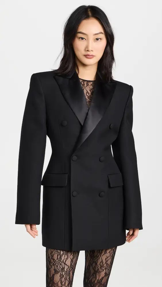 How To Make A Women's Tuxedo Your Holiday Party Secret Weapon