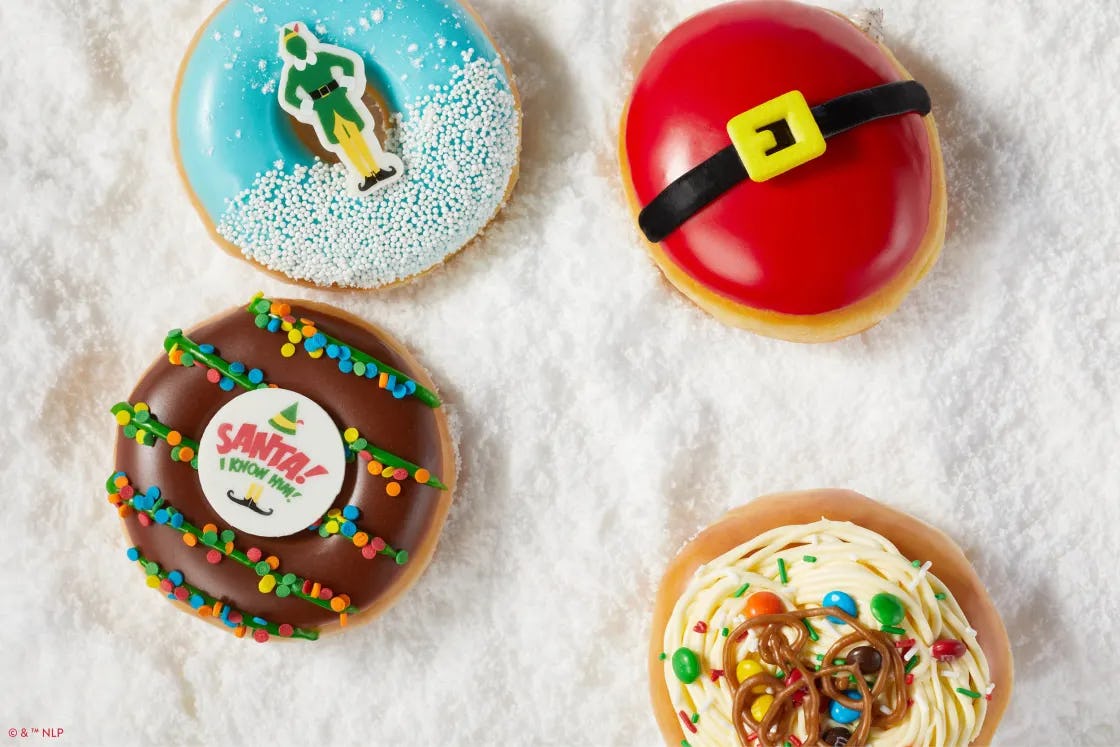 Krispy Kreme Releases 'Elf' Doughnuts To Honor 20th Anniversary Of ...