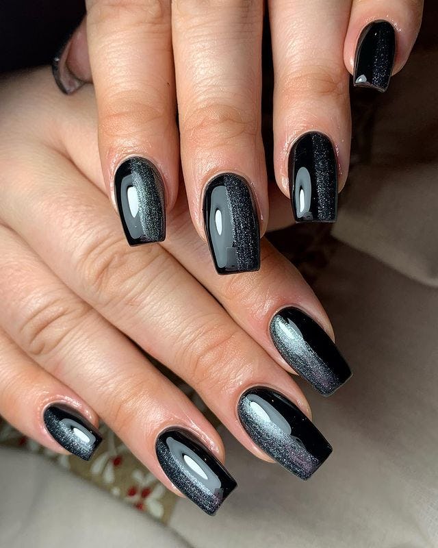 13 Half & Half Nail Design Ideas For When You Can't Choose One Color