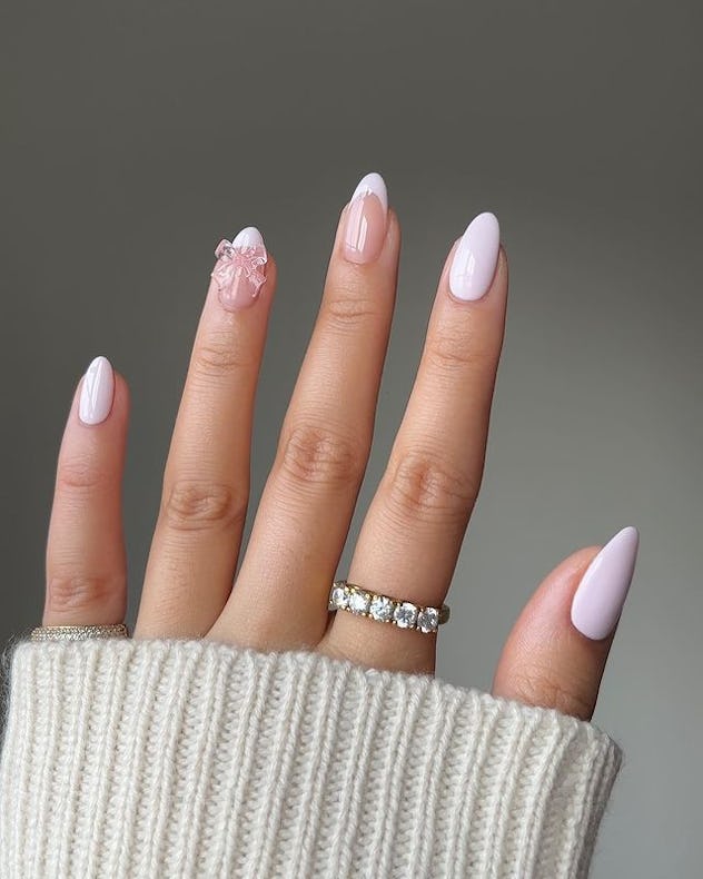 15 Ribbon & Bow Nail Art Ideas That Are Balletcore Perfection