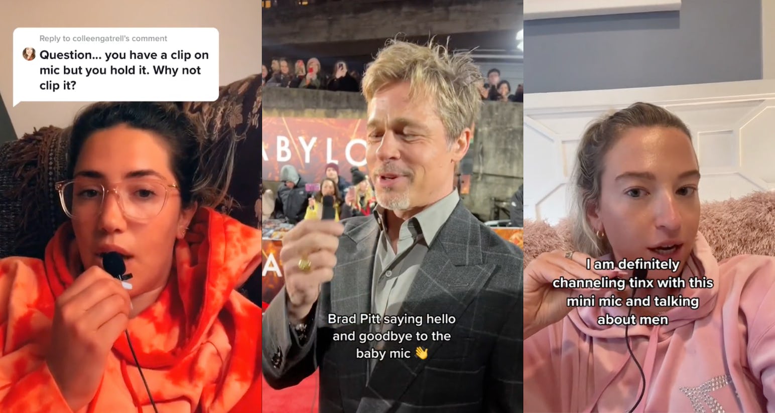 Tiny Microphone Interviews On TikTok Are Past Their Prime