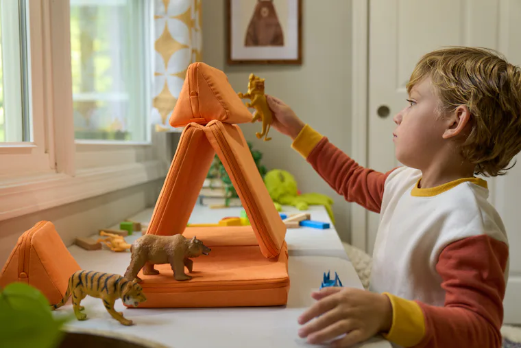 The Mini Nugget Is A Tiny Nugget Play Couch & Your Kids Will Love It