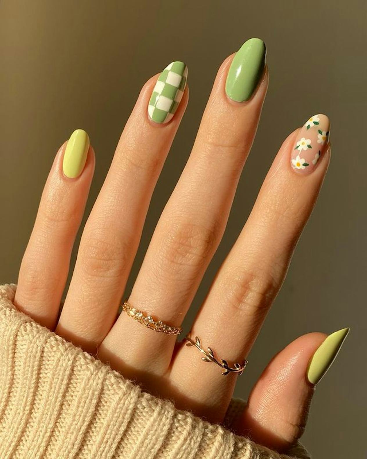 15 Matcha Nail Ideas That'll Make Everyone Green With Envy