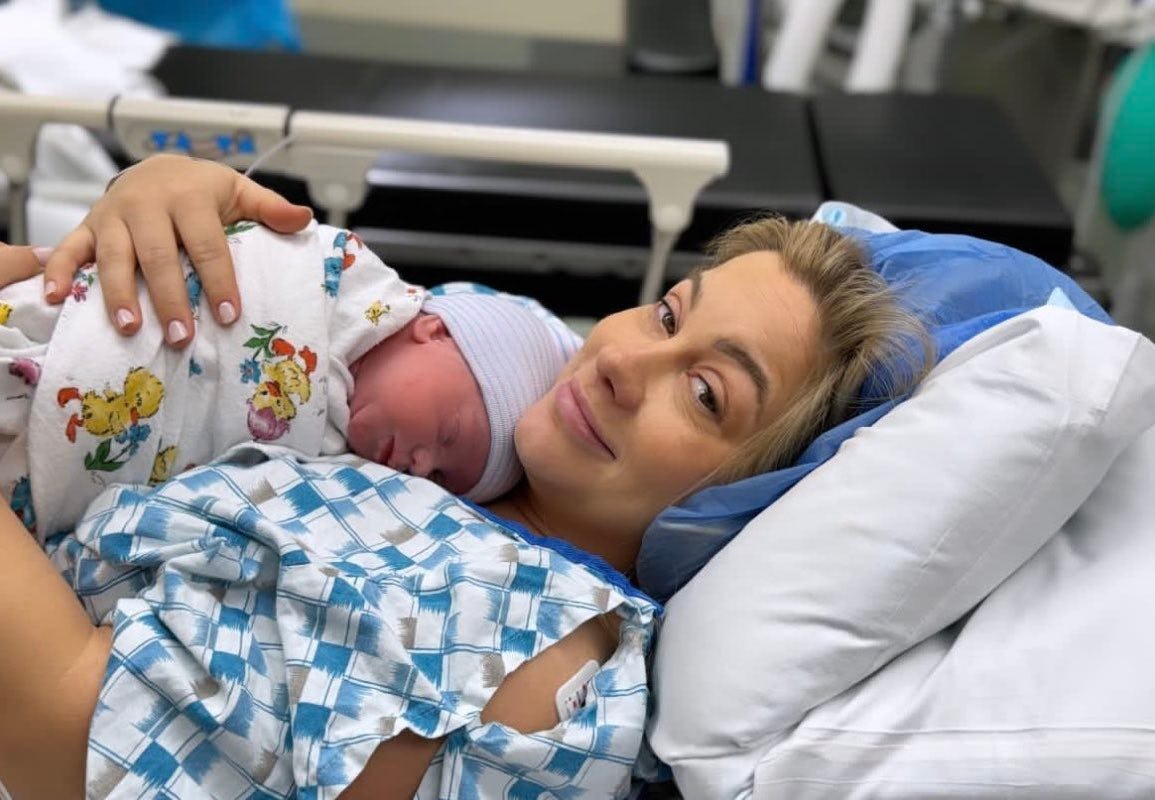 Shawn Johnson Shares She Refused Pain Medication After 3rd C-Section