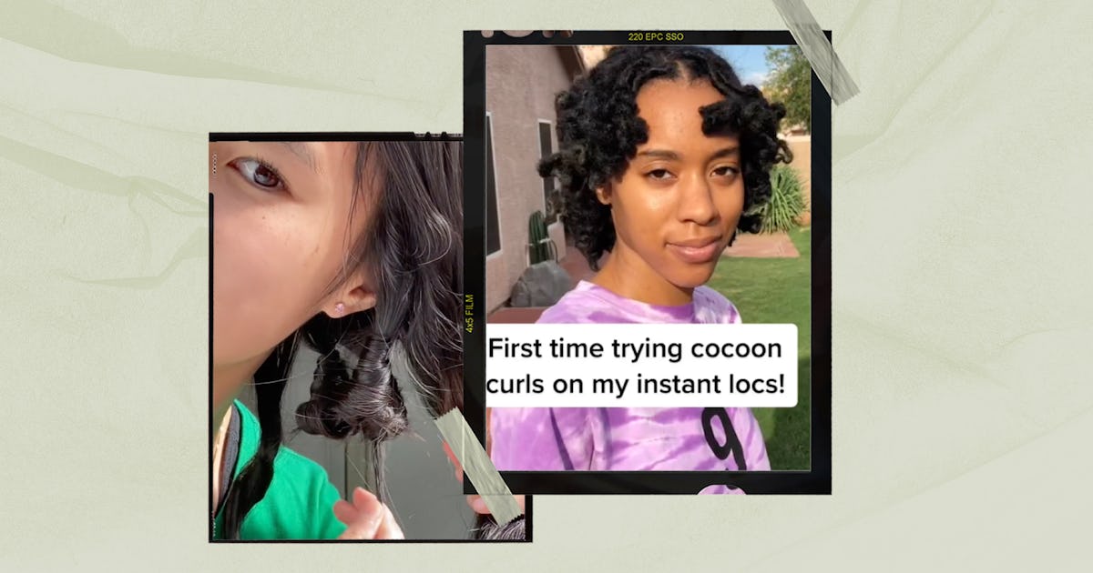 The Tiktok Viral Cocoon Curls Heatless Styling Method Explained