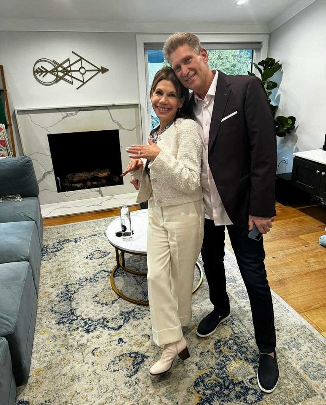 Gerry & Theresa Shared A Happy Update After 'The Golden Bachelor'