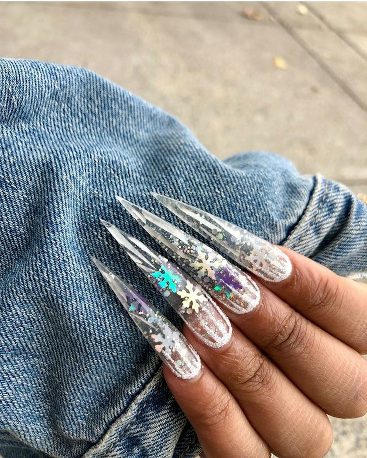 14 Icy Nail Designs That Are Perfect For Winter