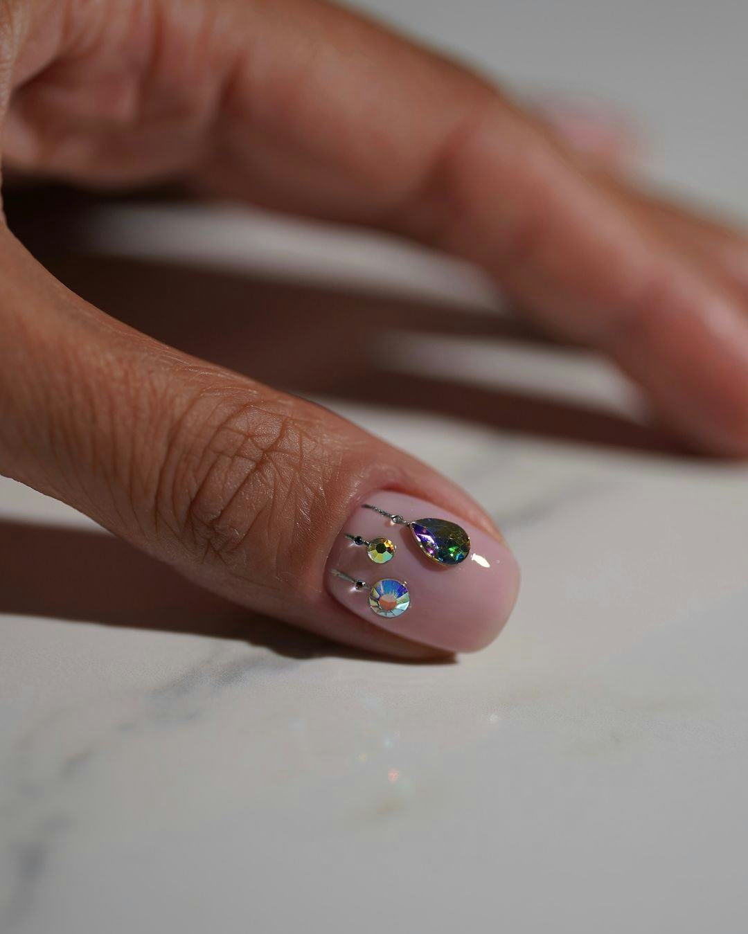 What Are "Bubble Bath" Nails? The Minimal Manicure Trend, Explained