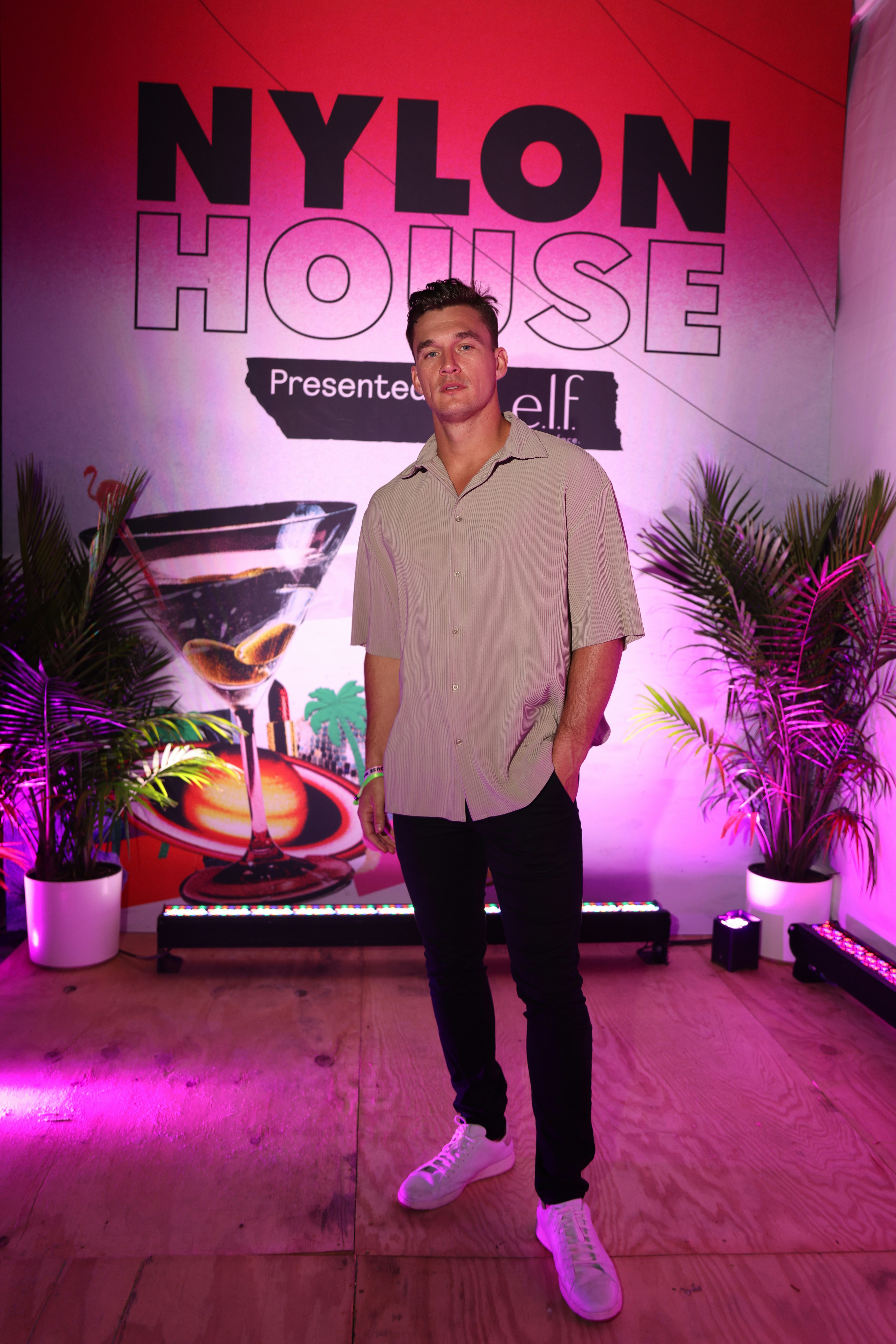 Celebrities At NYLON House For Art Basel Arrived In Their Coolest Outfits