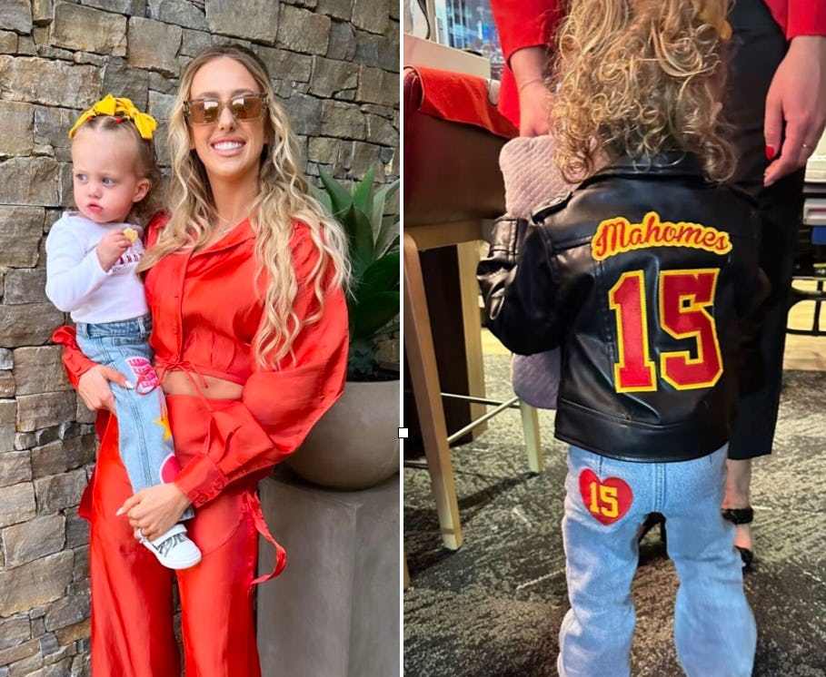 Brittany Mahomes Shares Super Bowl Photos Of Daughter Sterling
