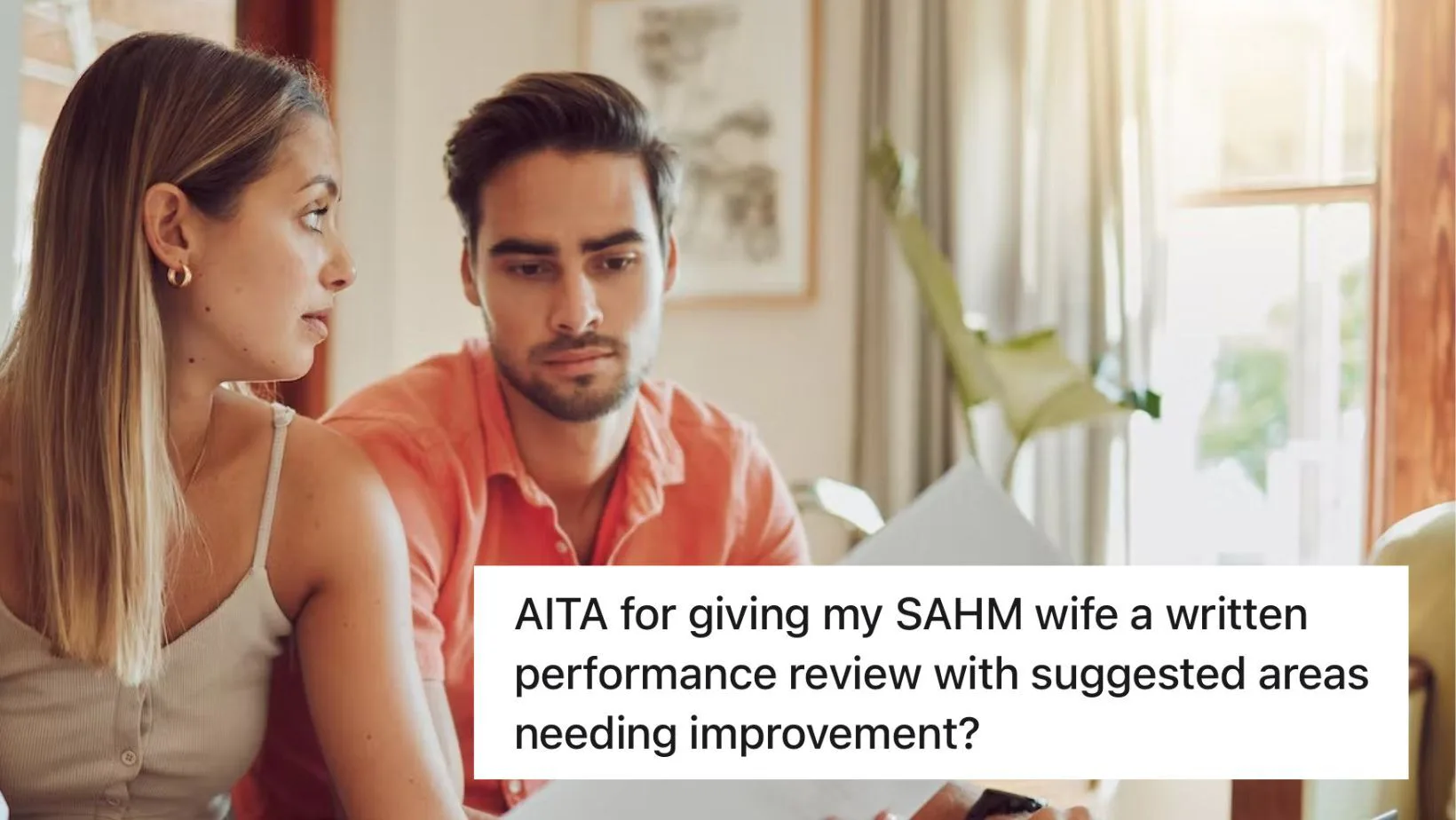 A Husband Wrote His Stay-At-Home Wife A Performance Review And It Didn ...