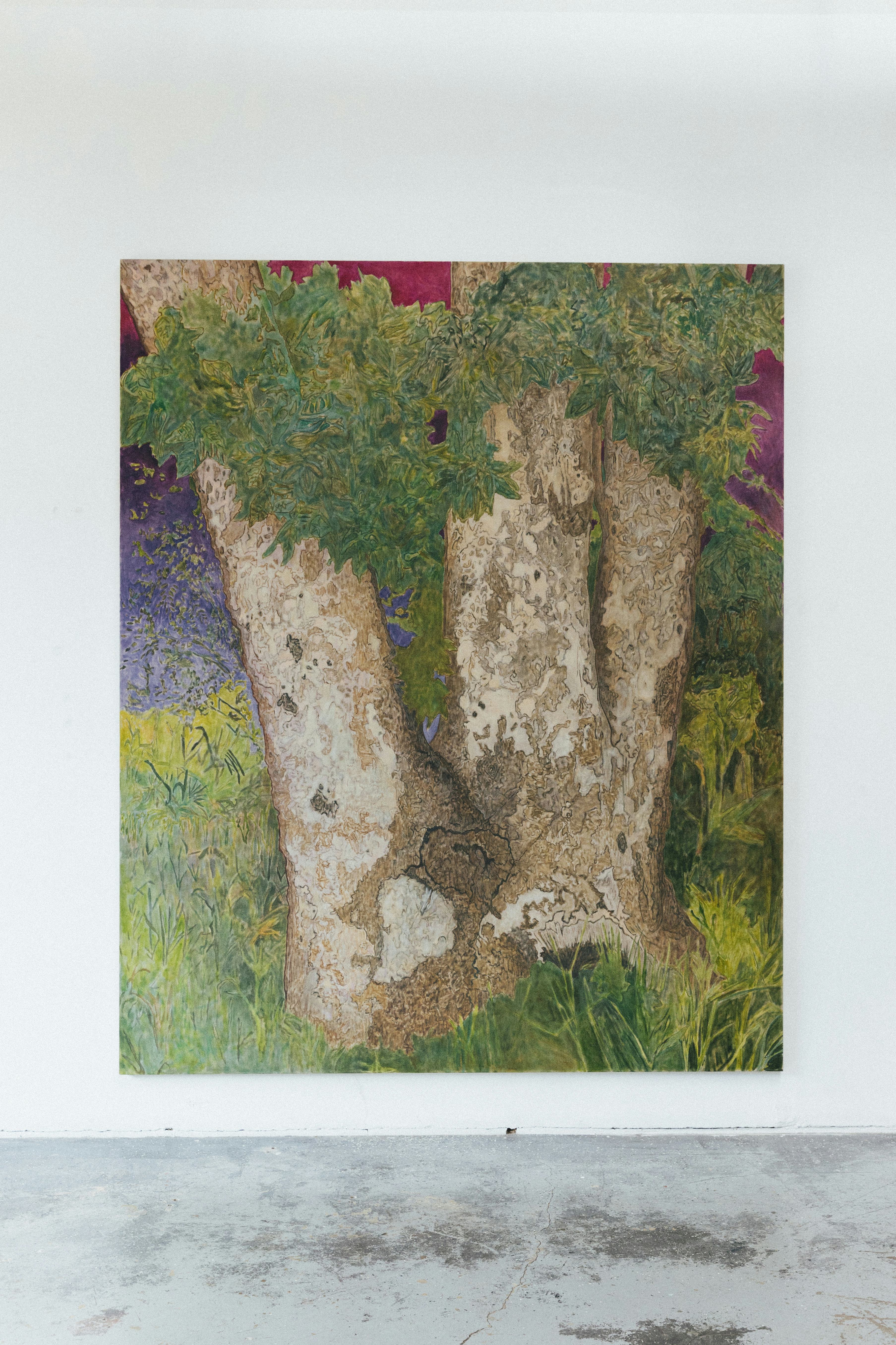 Inside Hayley Barker's Night Gallery Exhibition "Laguna Castle"