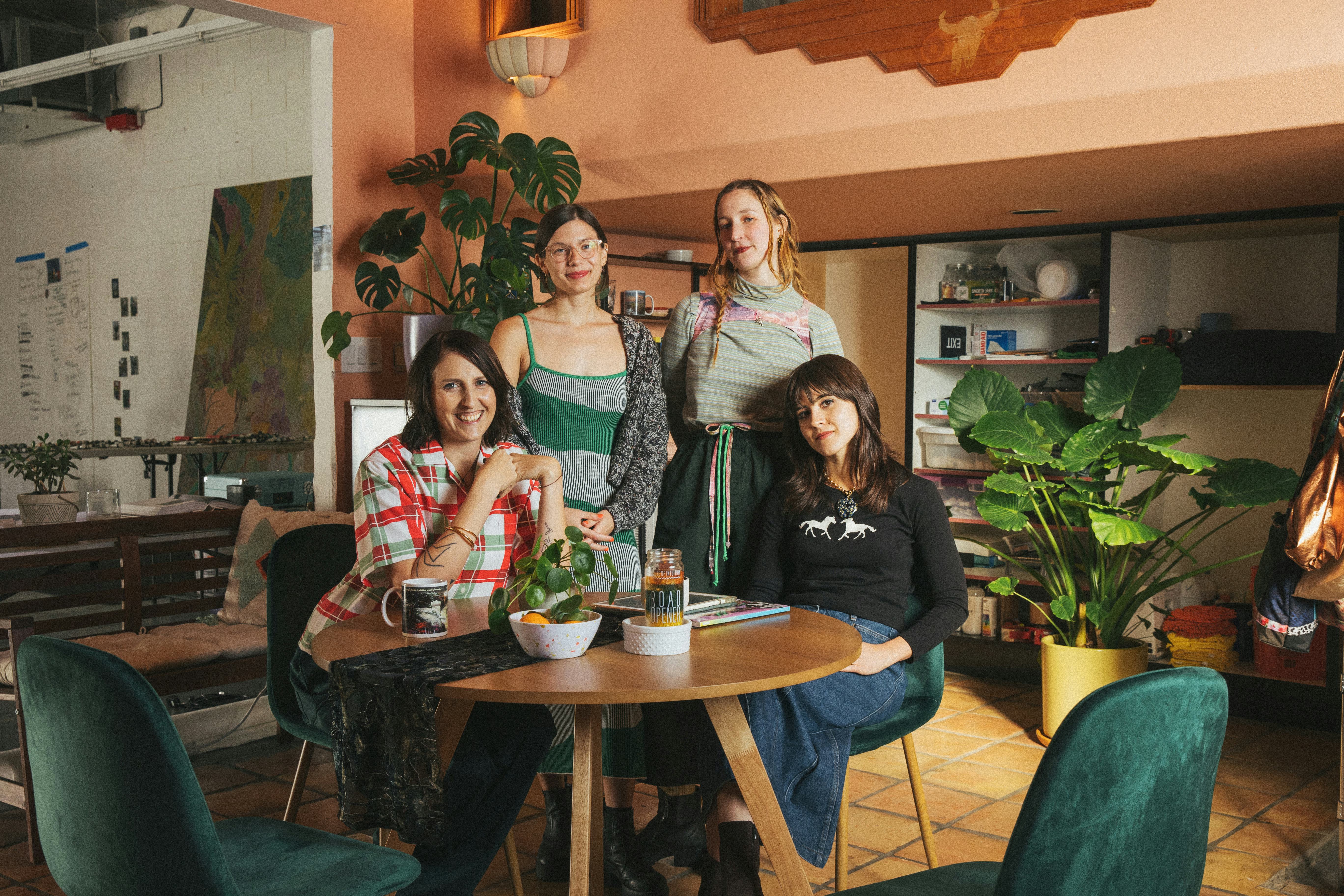 Inside Hayley Barker's Night Gallery Exhibition "Laguna Castle"