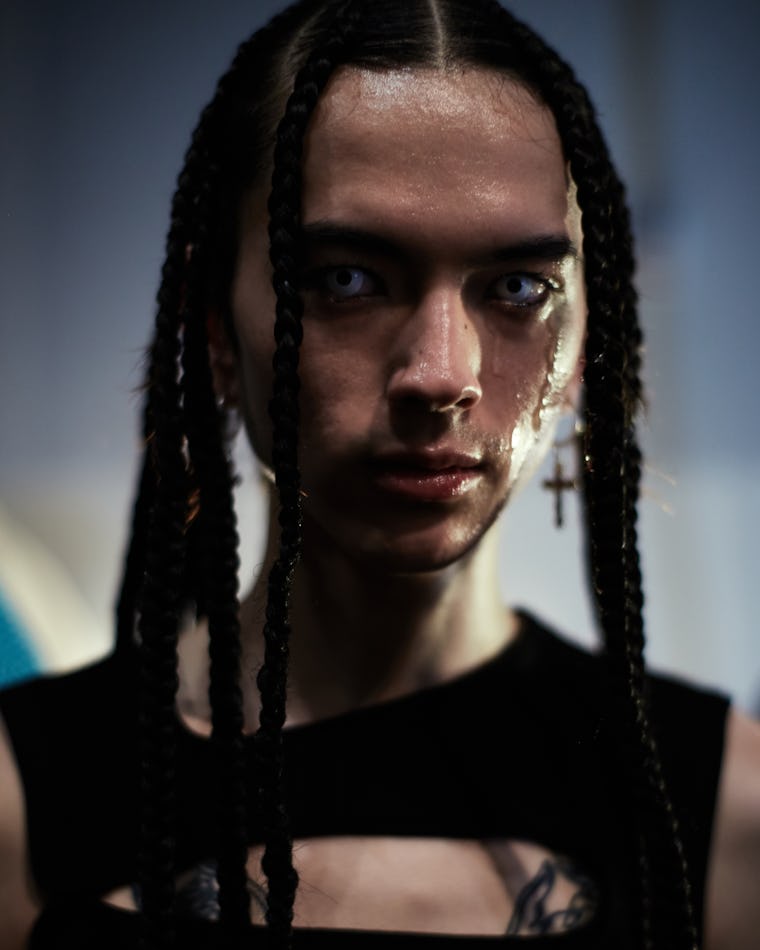 TikTok’s “Crying Makeup Trend” Hit The Runway At Head Of State