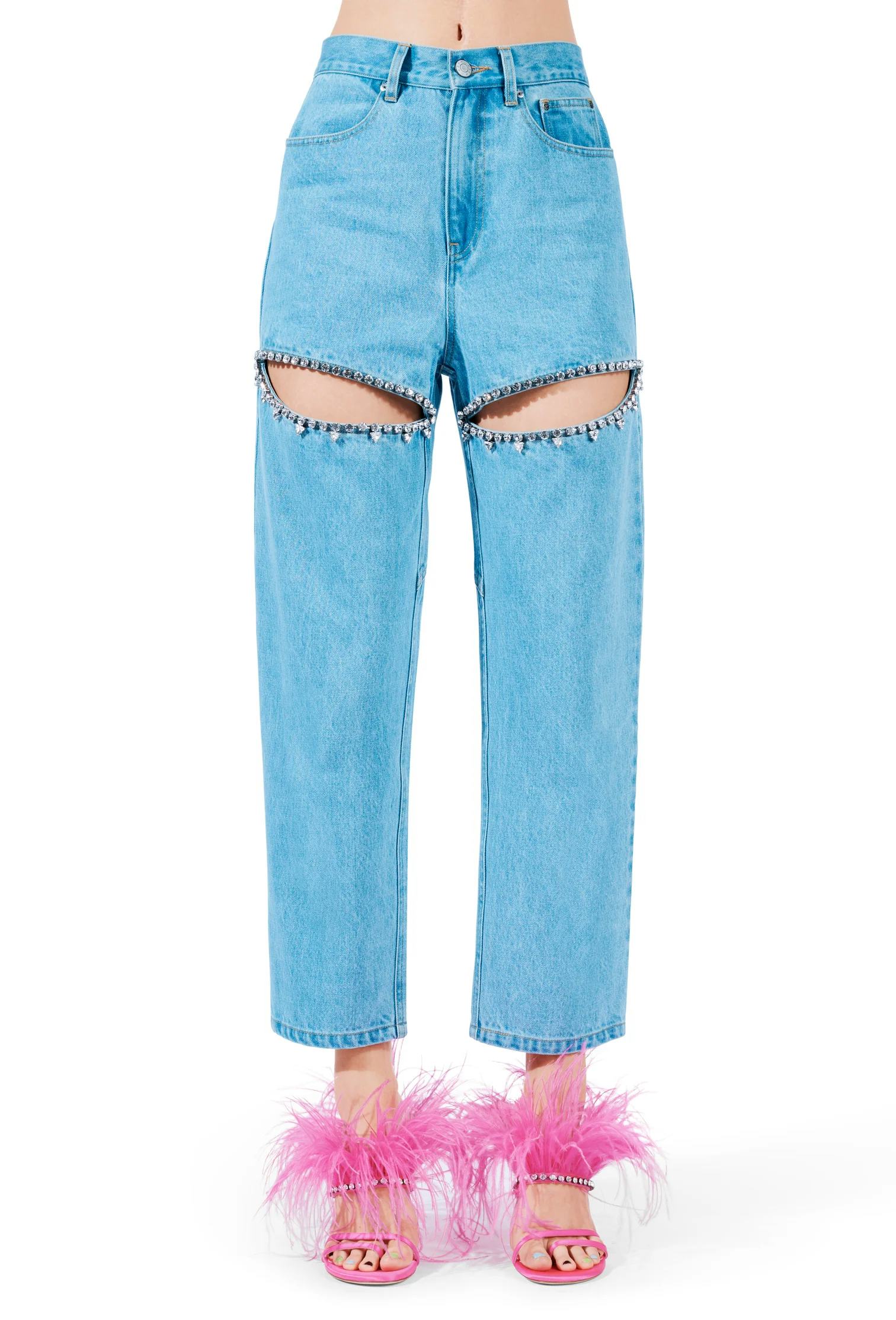 Crystal Embellished Denim: How To Wear The Trend Like It's *Not* 2003