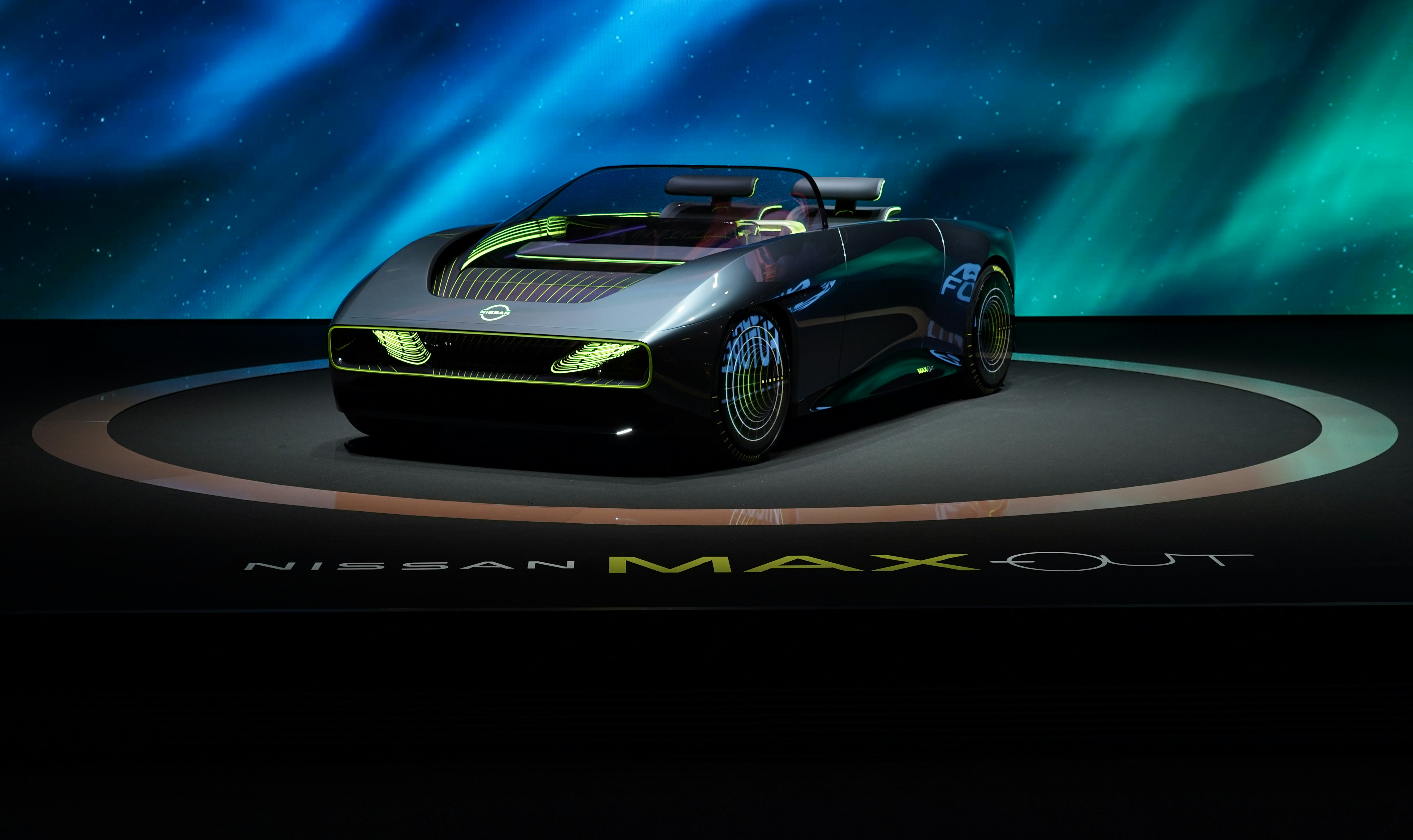 Nissan’s Convertible EV Concept Looks Like It’s Straight Out of ‘Tron’