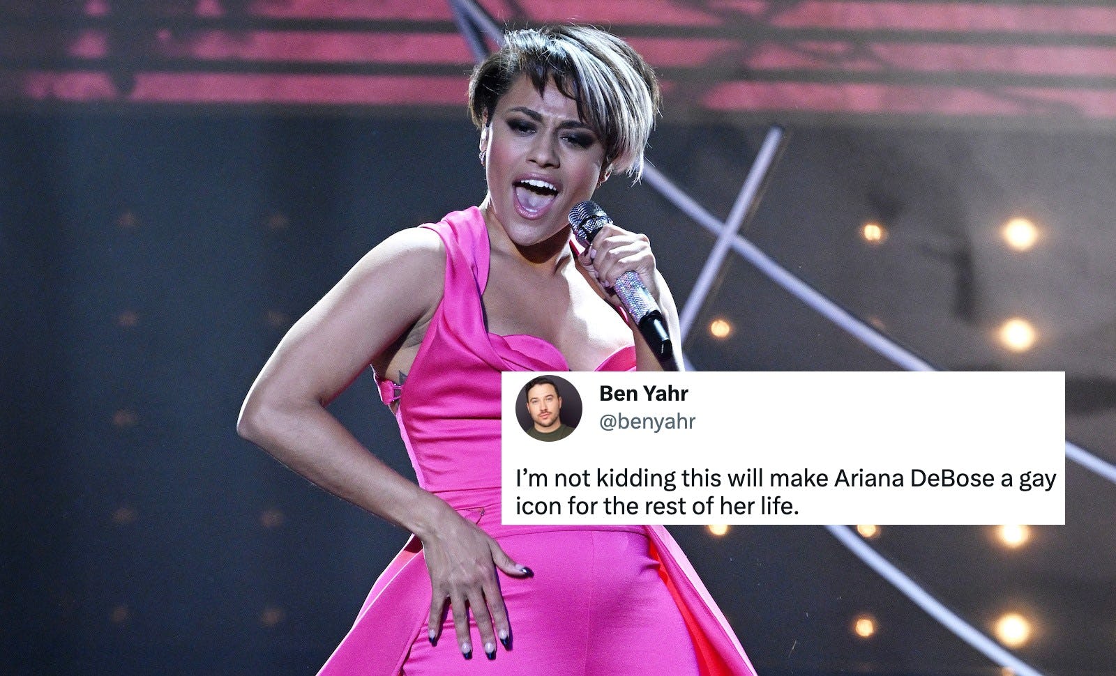 Memes Of Ariana DeBose's 2023 BAFTAs Rap Are Internet Gold