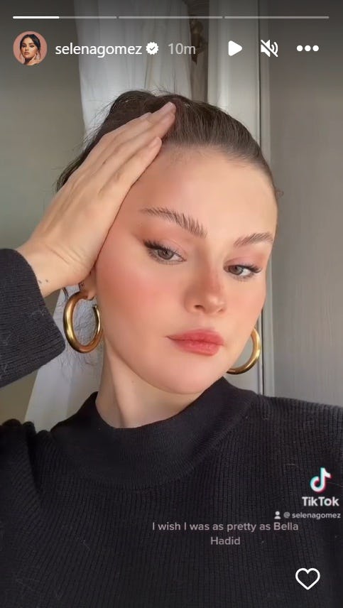 Selena Gomez's Brow Lamination 'Fail' Actually Nails A Beloved Trend