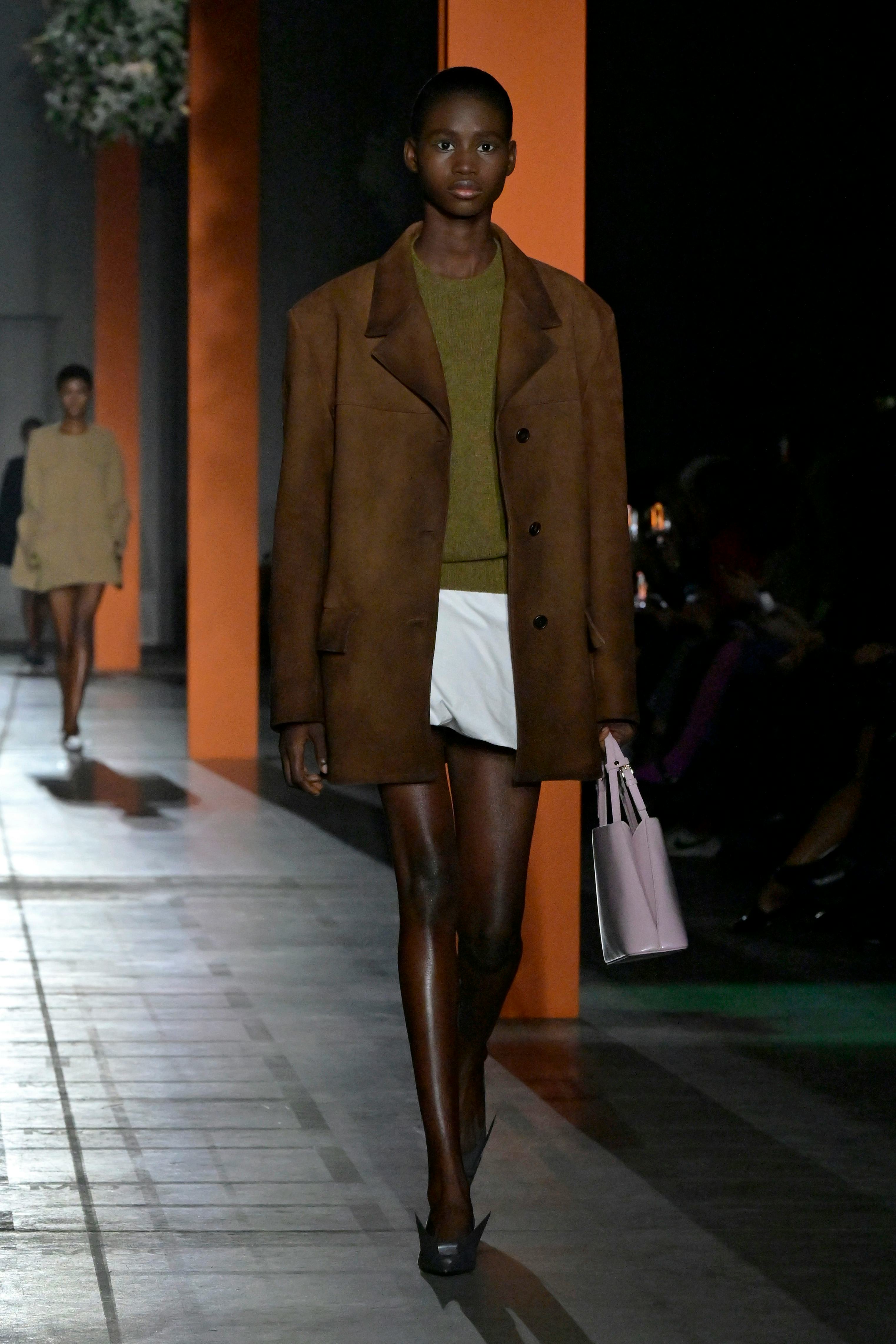 Prada Fall 2023 Milan Fashion Week Review: Formal Meets Uniform Dressing