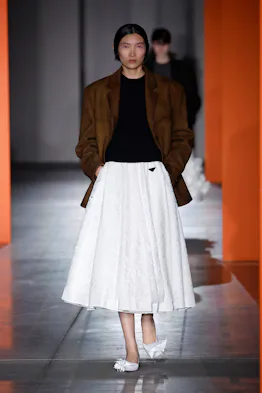 Prada Fall 2023 Milan Fashion Week Review Formal Meets Uniform Dressing