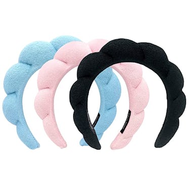 Shop The Bubble Headband TikTok Trend For Your Own GRWM Videos