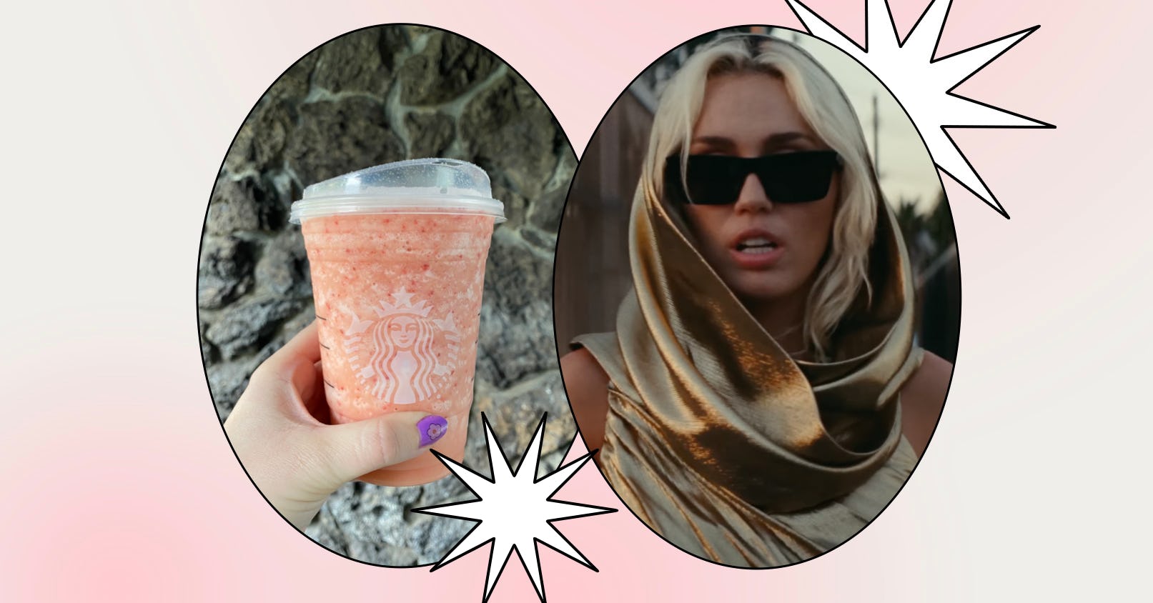 Miley Cyrus "Flowers" Drink From Starbucks: Review & How To Order
