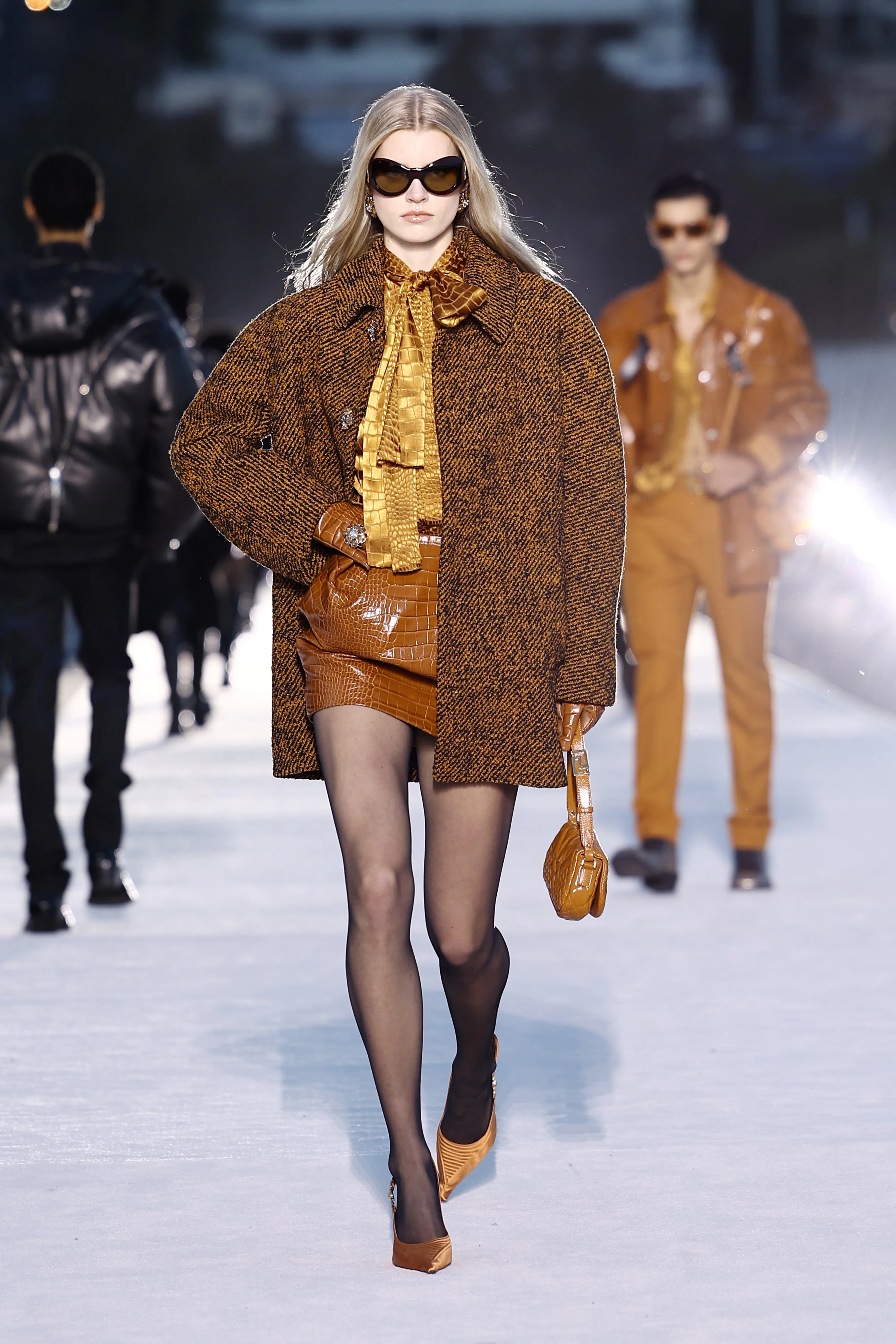 Versace’s Fall 2023 Show in Los Angeles Brought Out All the Stars