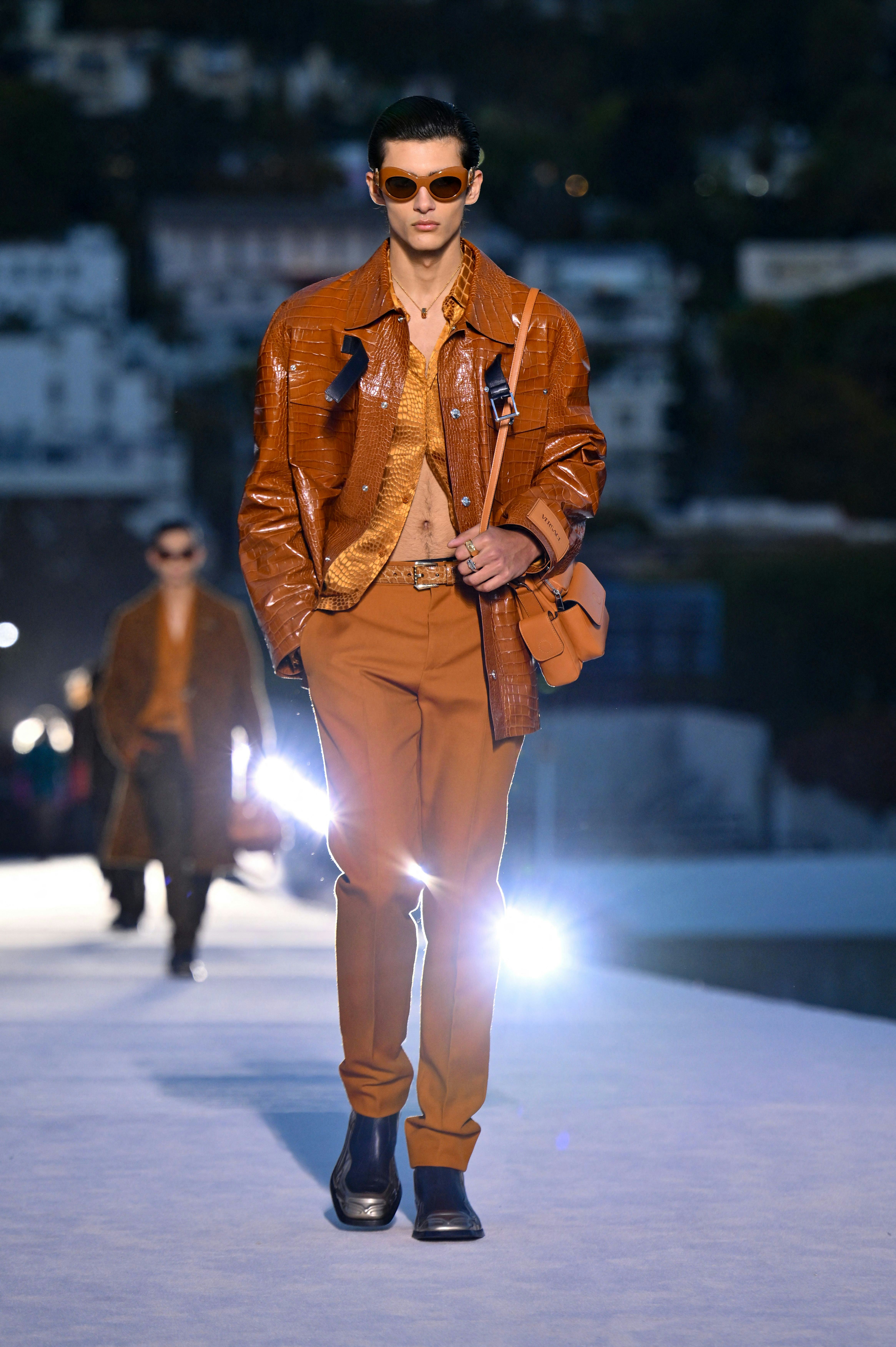 Versace’s Fall 2023 Show in Los Angeles Brought Out All the Stars