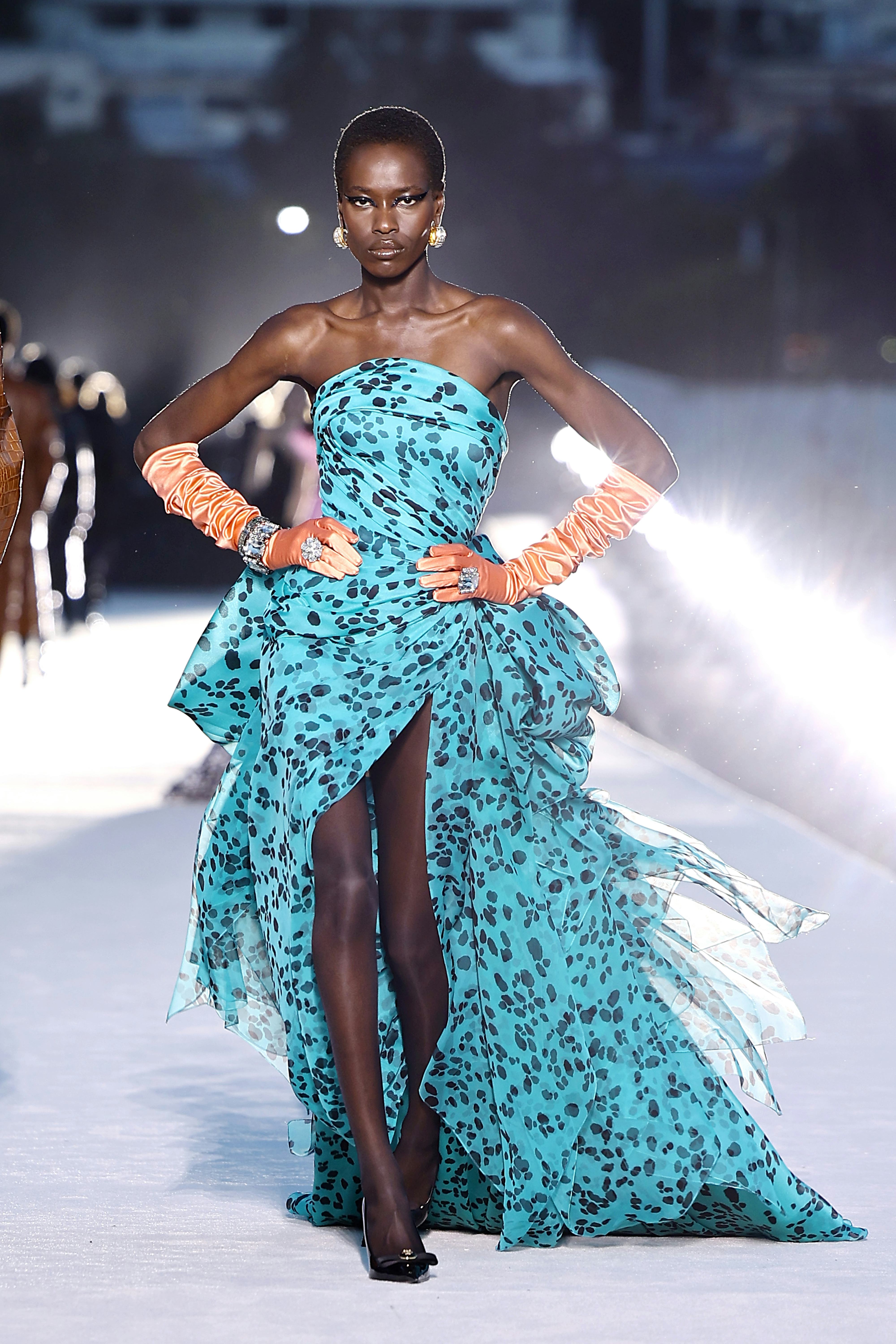 Versace’s Fall 2023 Show in Los Angeles Brought Out All the Stars