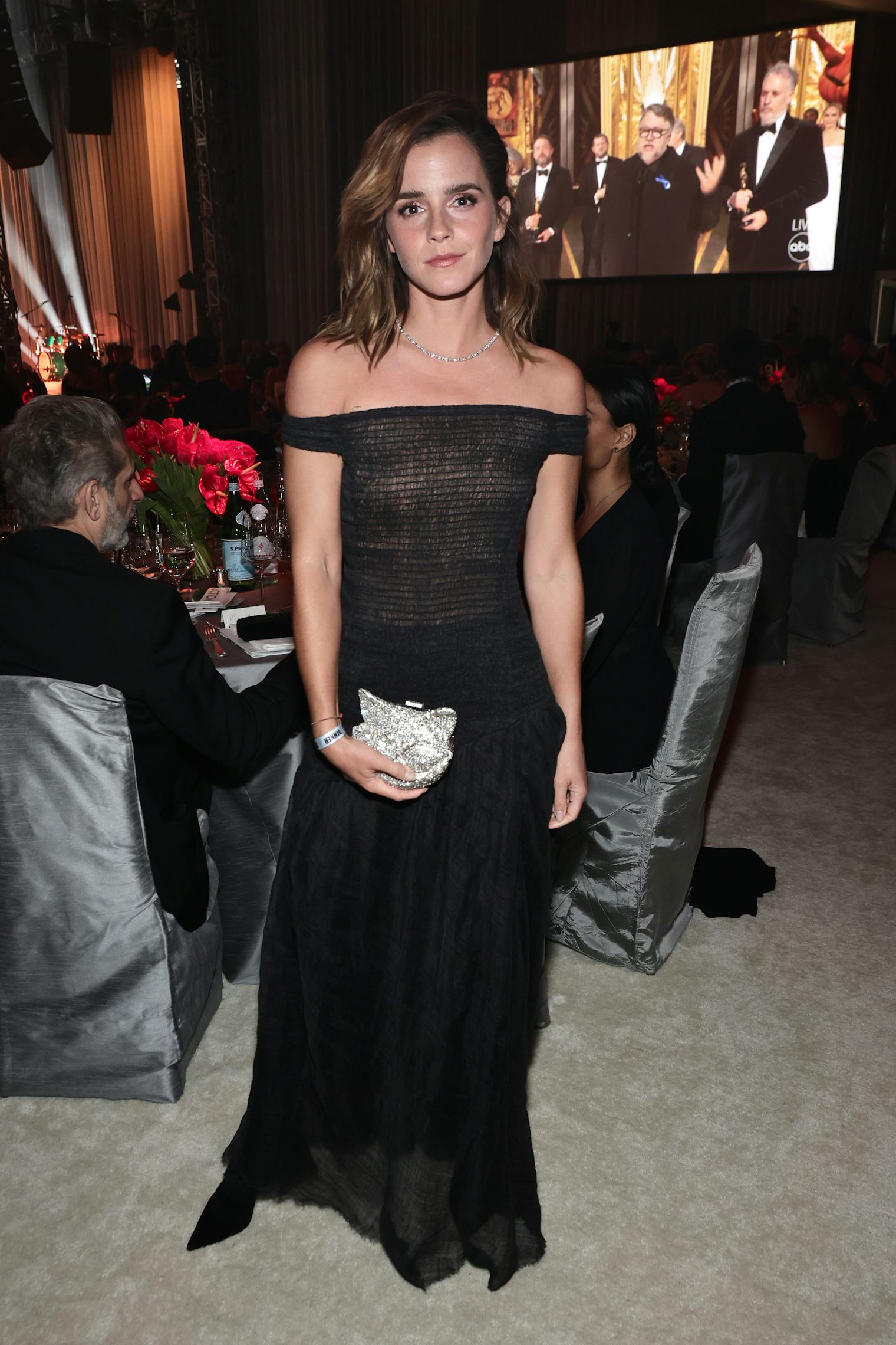 Emma Watson's Oscars 2023 Outfits Included A Sheer Dress Emma Watson's Oscars 2023 Outfits Included A Sheer Dress