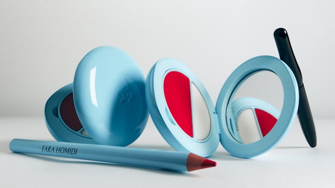 Makeup Artist Fara Homidi Just Launched A New Line of Lip Compacts