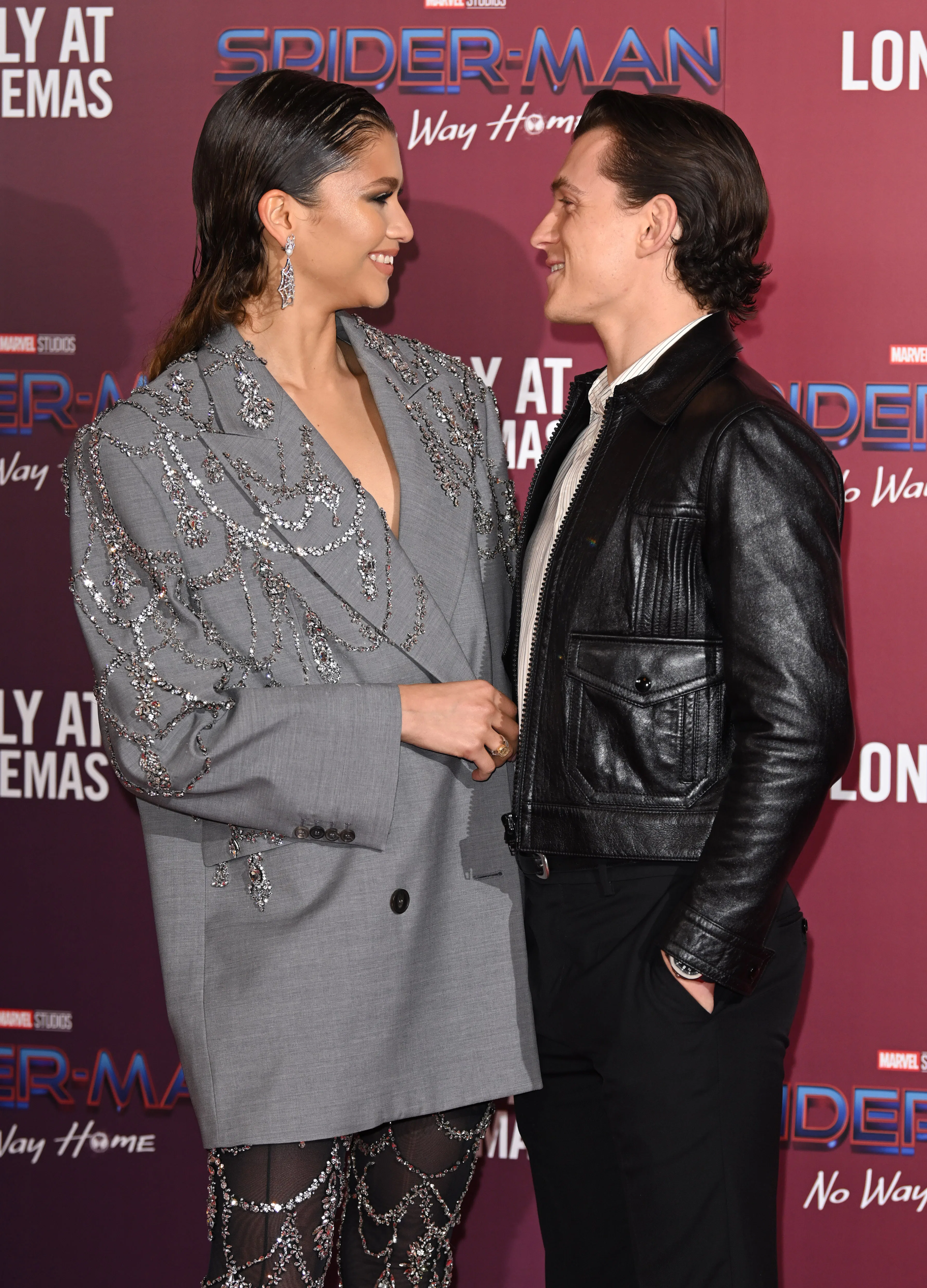 Zendaya's Gold Signet Ring Displays Tom Holland's Initials