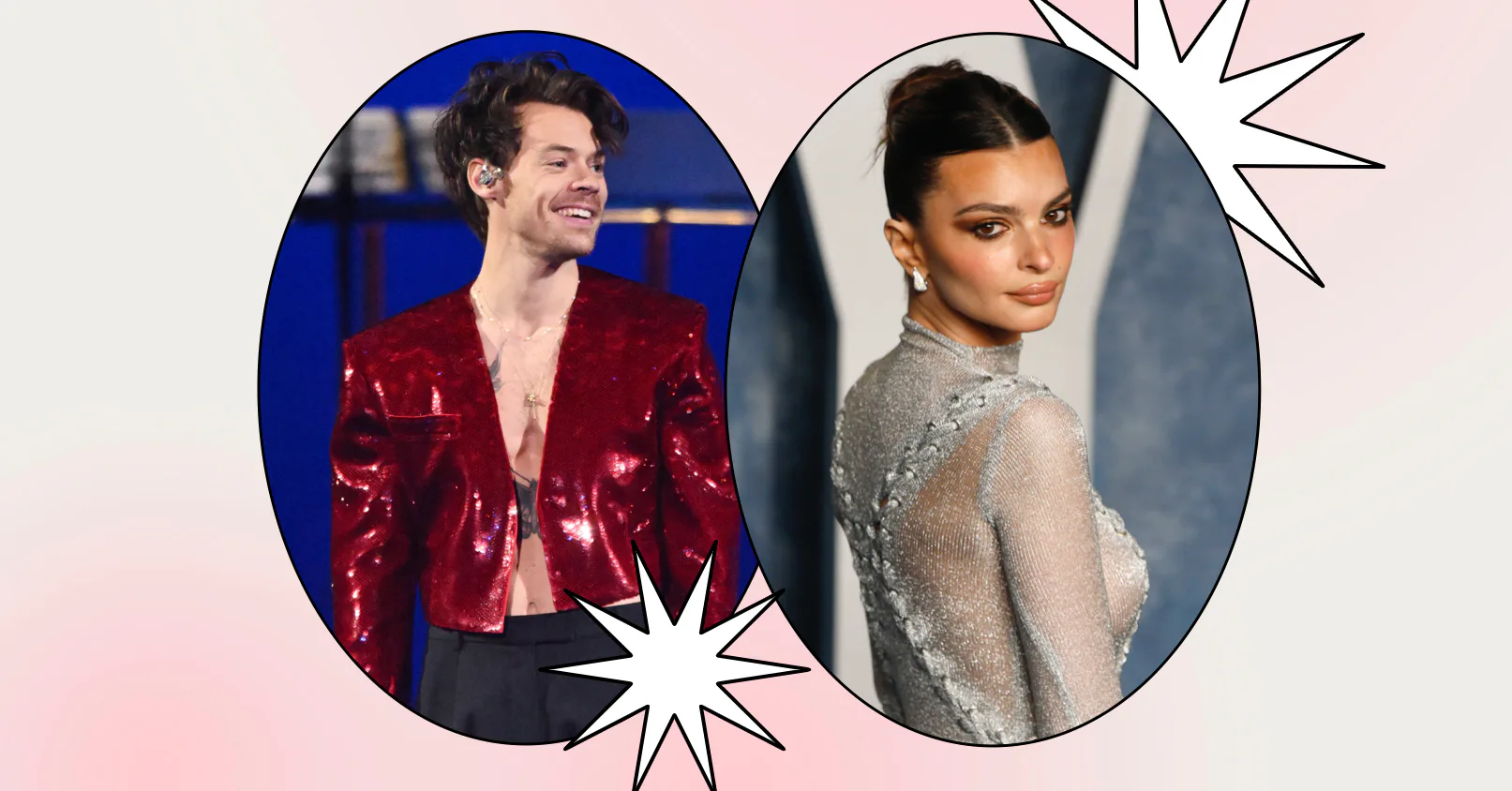 Tweets & Memes About Harry Styles & Emily Ratajkowski Kissing
