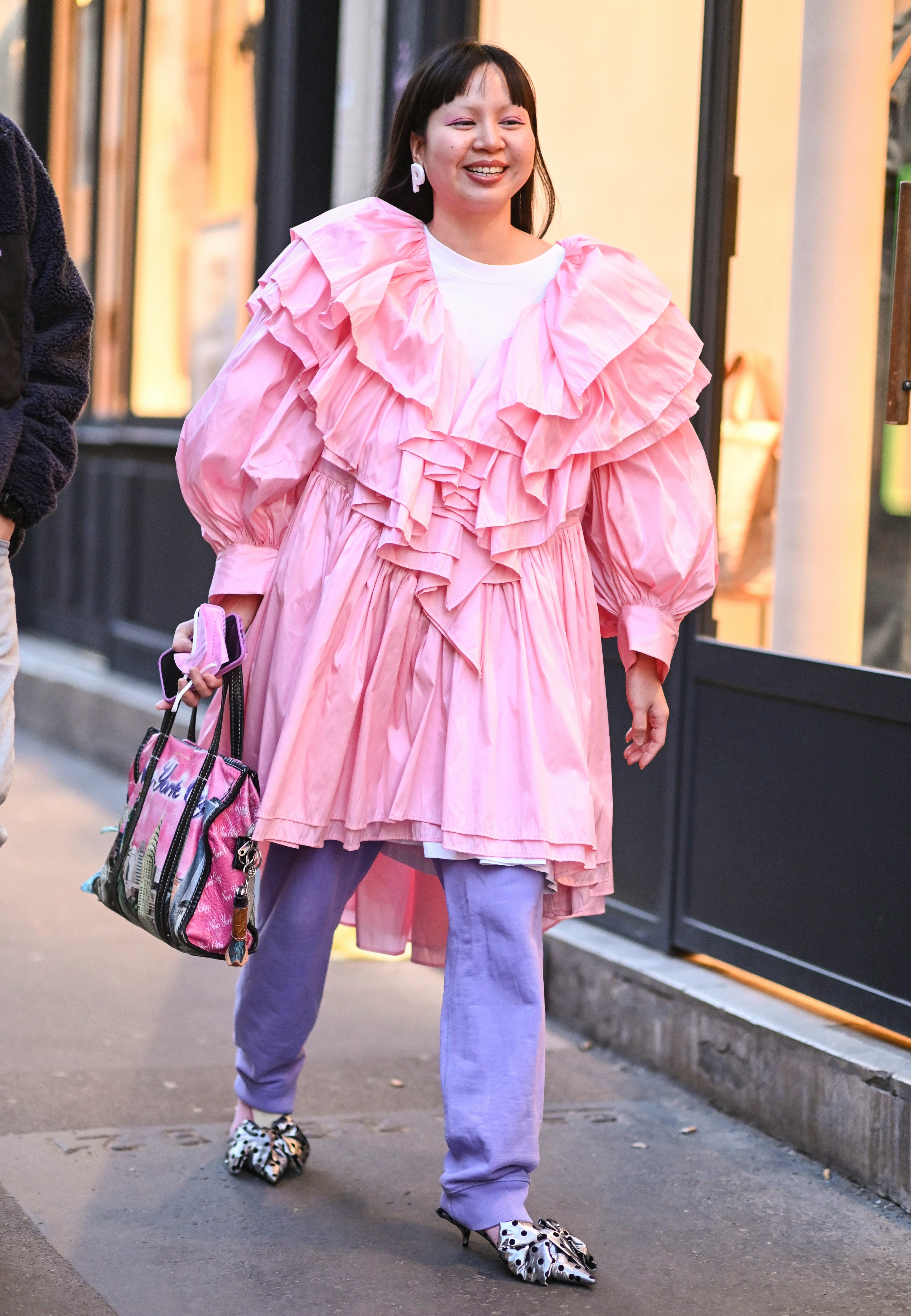 Easy Dresses-Over-Pants Outfit Ideas You Can Wear For Transitional Seasons