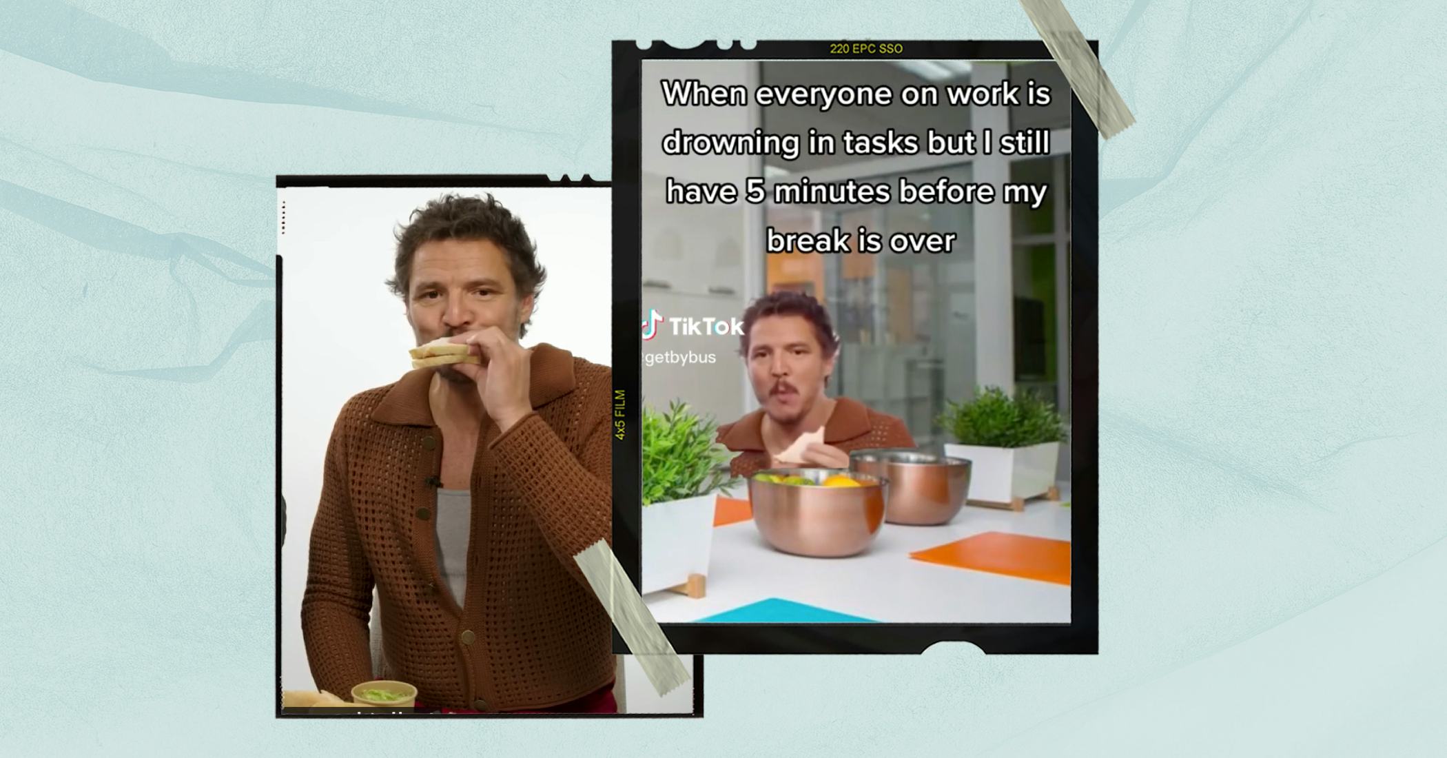 Pedro Pascal Eating A Sandwich Is Now A Viral TikTok Meme