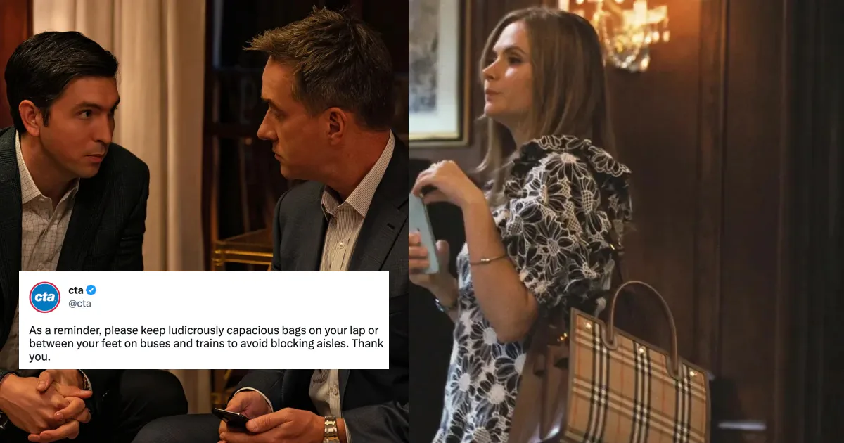 Succession Sparks Ludicrously Capacious Bag Debate On TikTok Succession Sparks Ludicrously Capacious Bag Debate On TikTok