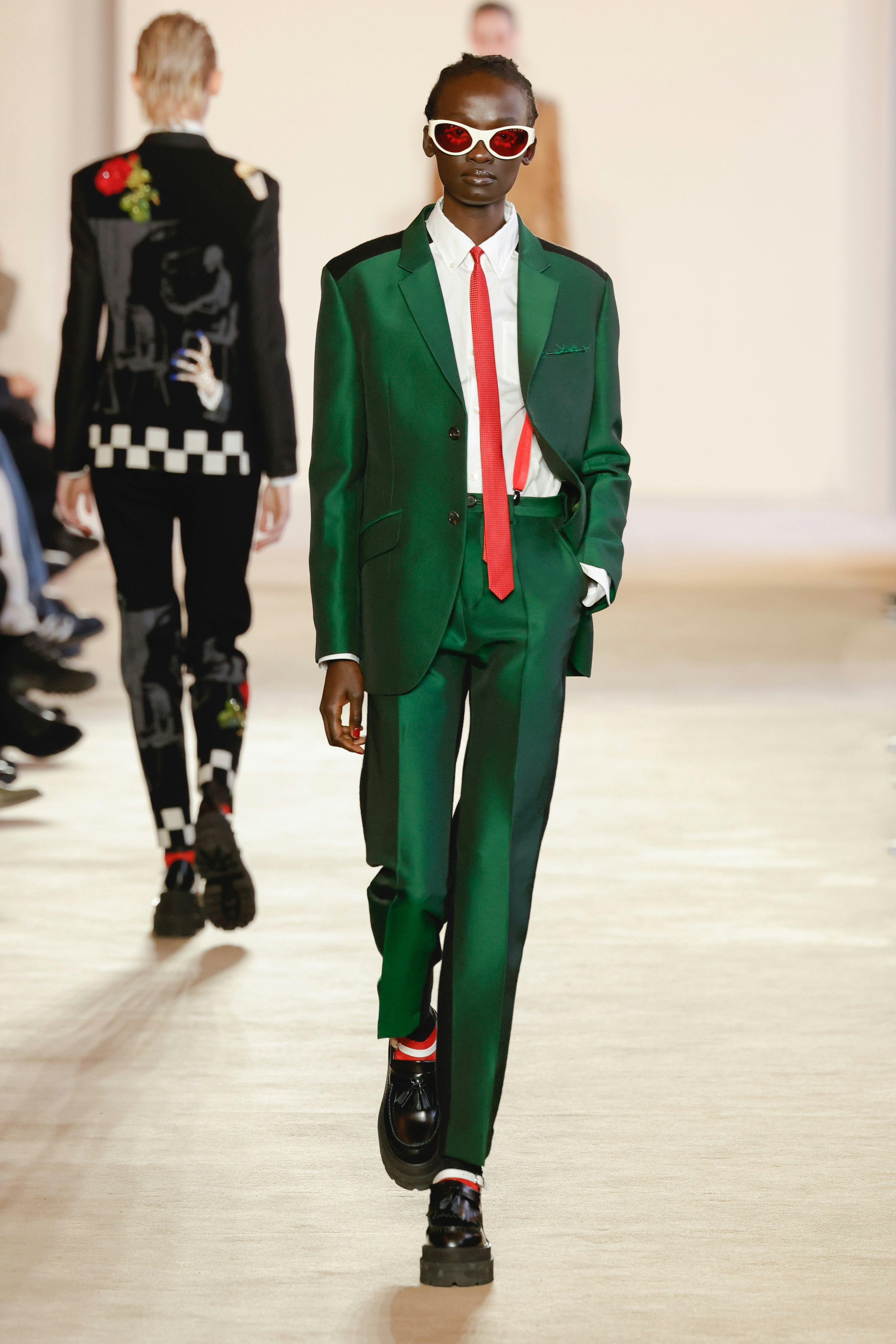 The Tie Trend Is Taking Paris Fashion Week Fall/Winter 2023 Runways By ...