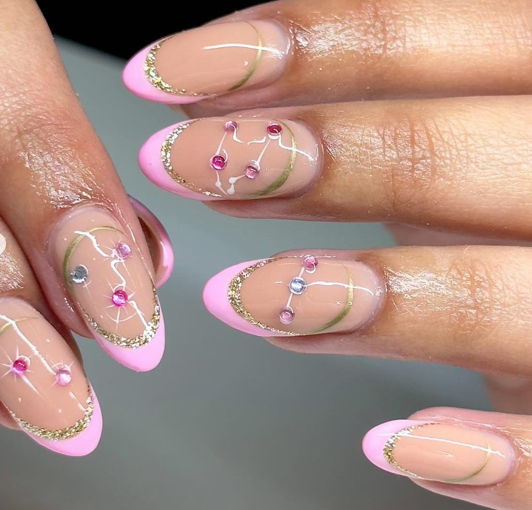 Taurus Nail Designs For A Venus-Inspired Mani