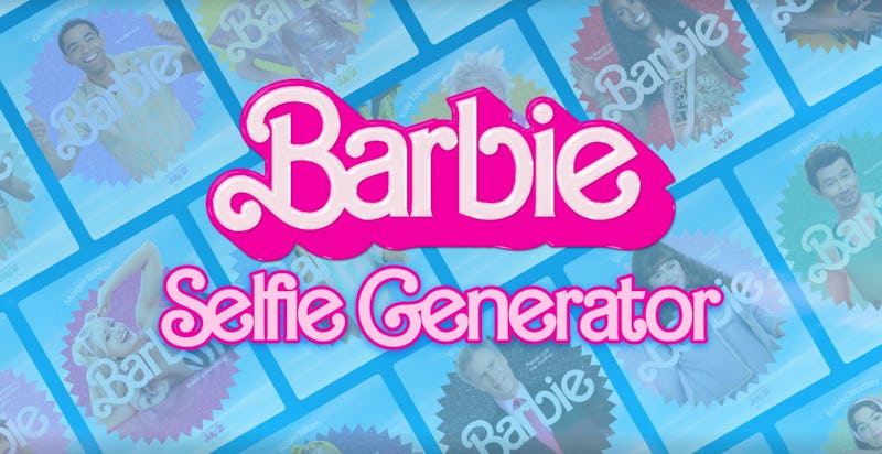 How To Make Your Own ’Barbie’ Selfie Movie Poster