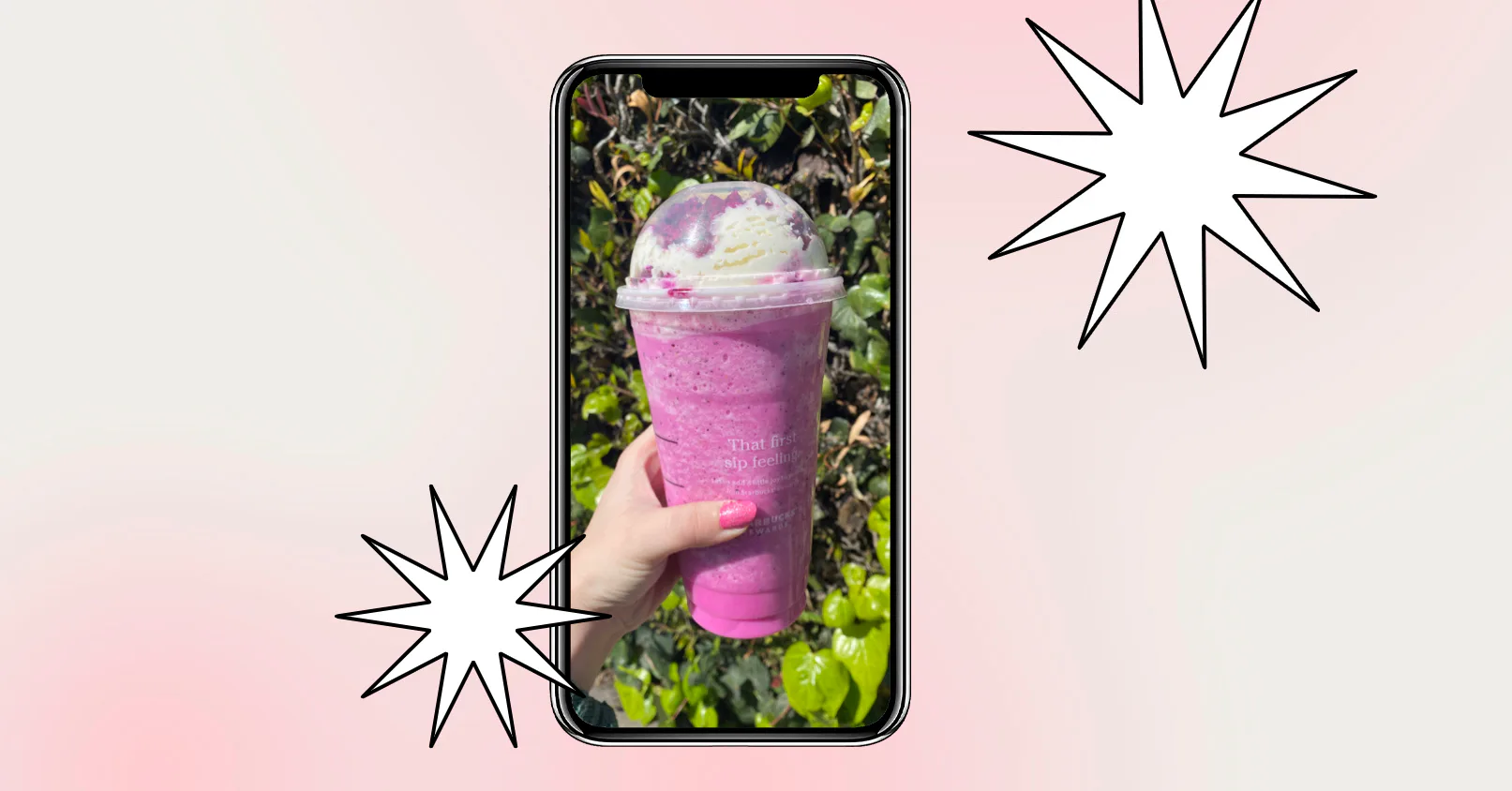 I Tried The Secret Barbie Frappuccino From Starbucks That's Hot Pink