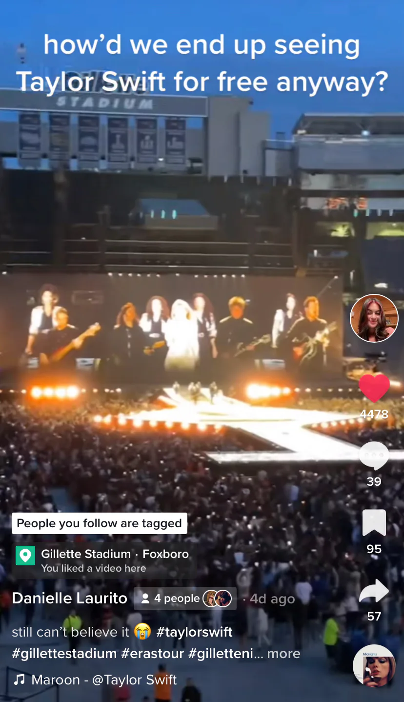 How 3 Swifties Worked At Taylor's 'Eras Tour' To See It For Free