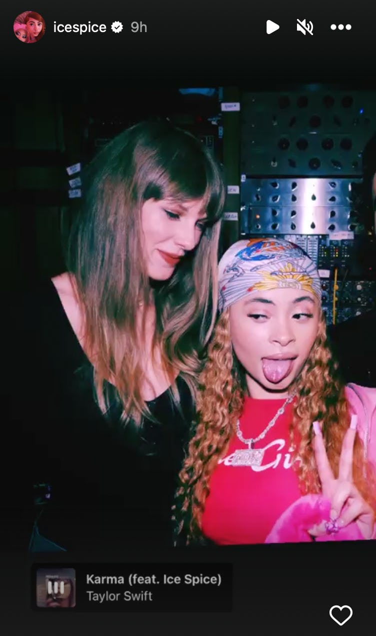 Memes & Tweets About Taylor Swift & Ice Spice's "Karma" Remix